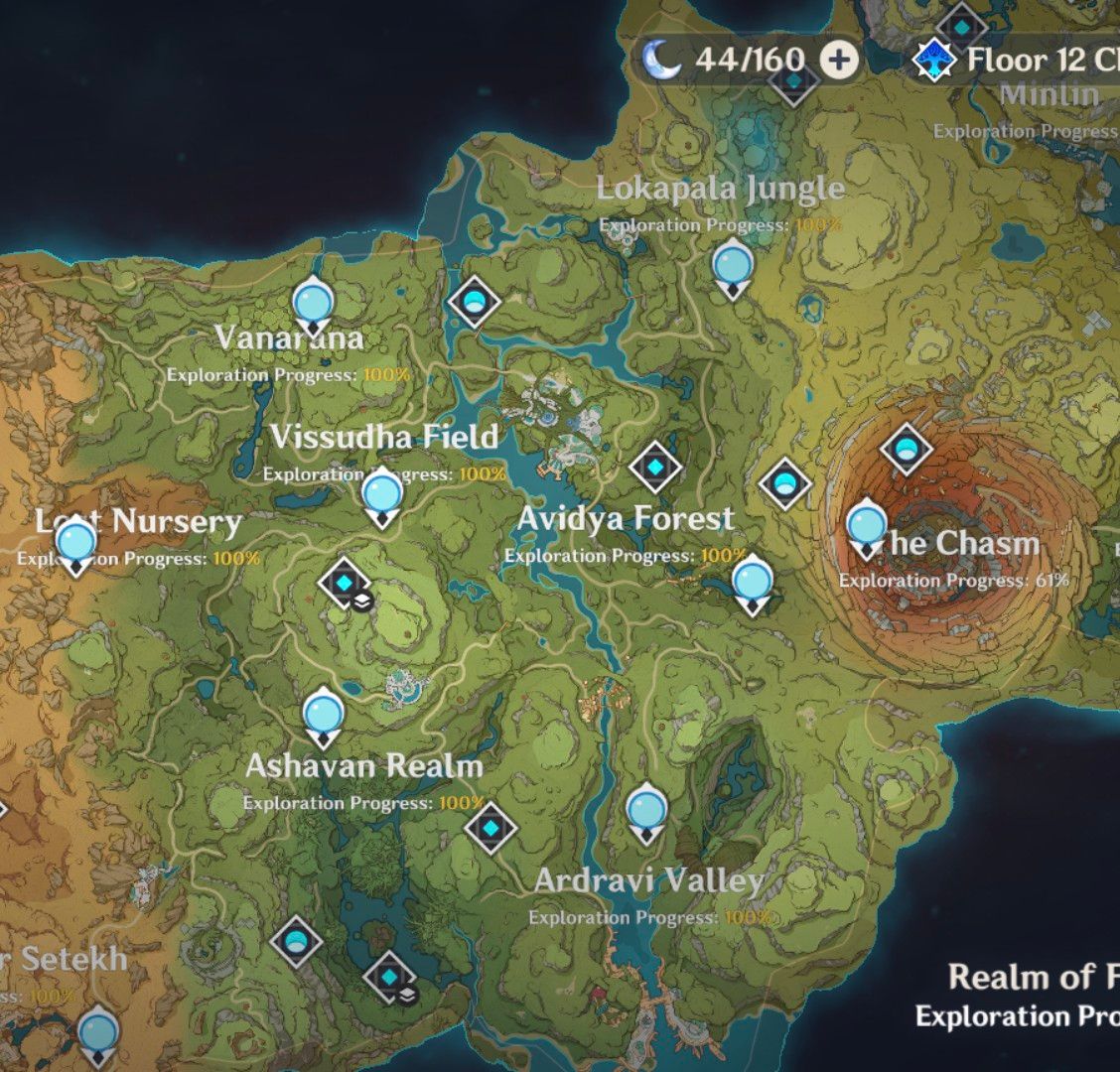 Finally • Sumeru 100% exploration Genshin Impact | HoYoLAB