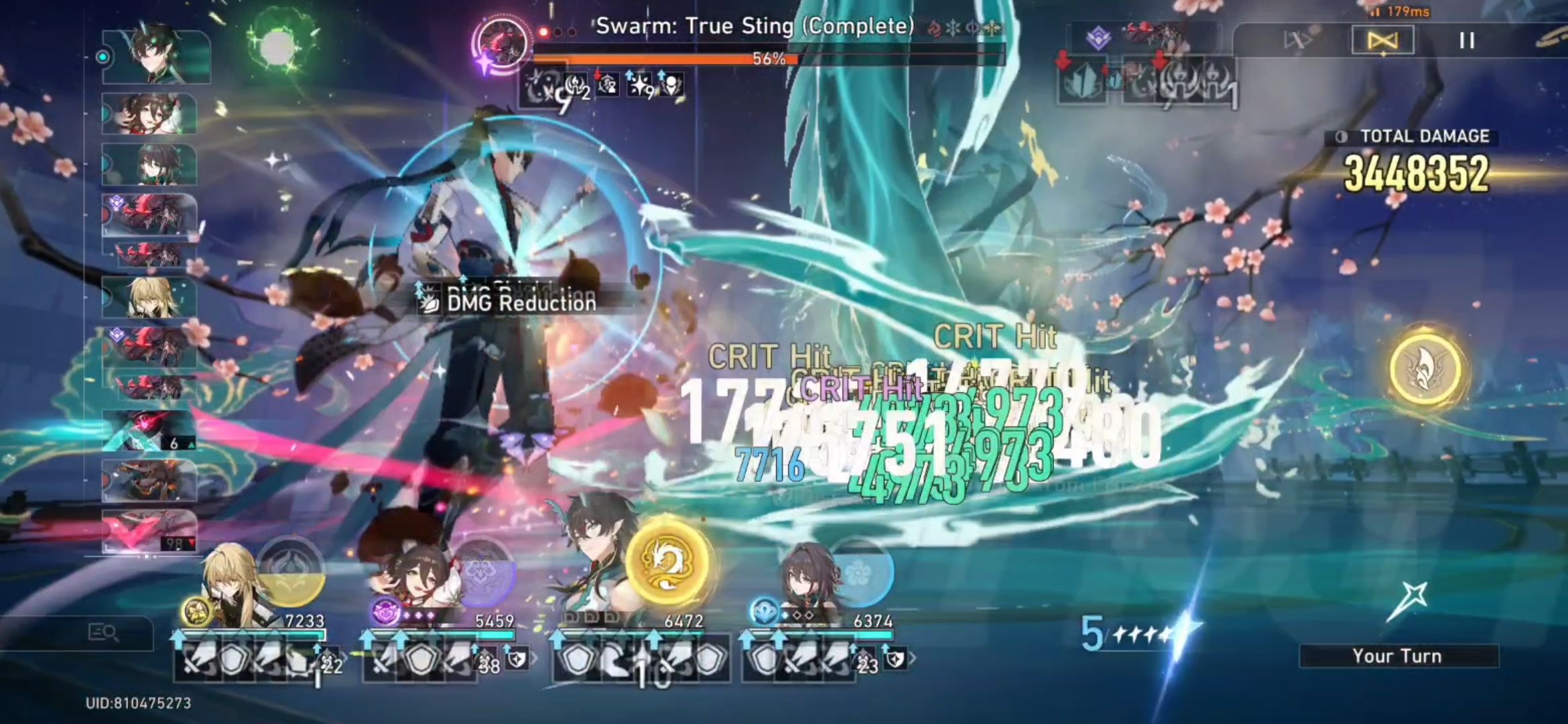 Finally cleared Conundrum Lv. 12 (SU Gold and Gears) with Pursuit Dice - Transaction Honkai ...