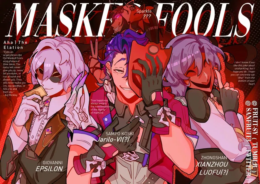 The Masked Fools🤪🤪 ; Starring Giovanni, Sampo Koski, Zhongshan, and ...