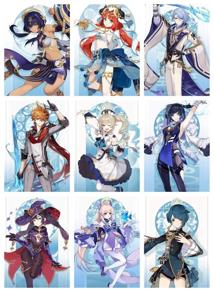 Which hydro character would you say goodbye to? Genshin Impact | HoYoLAB