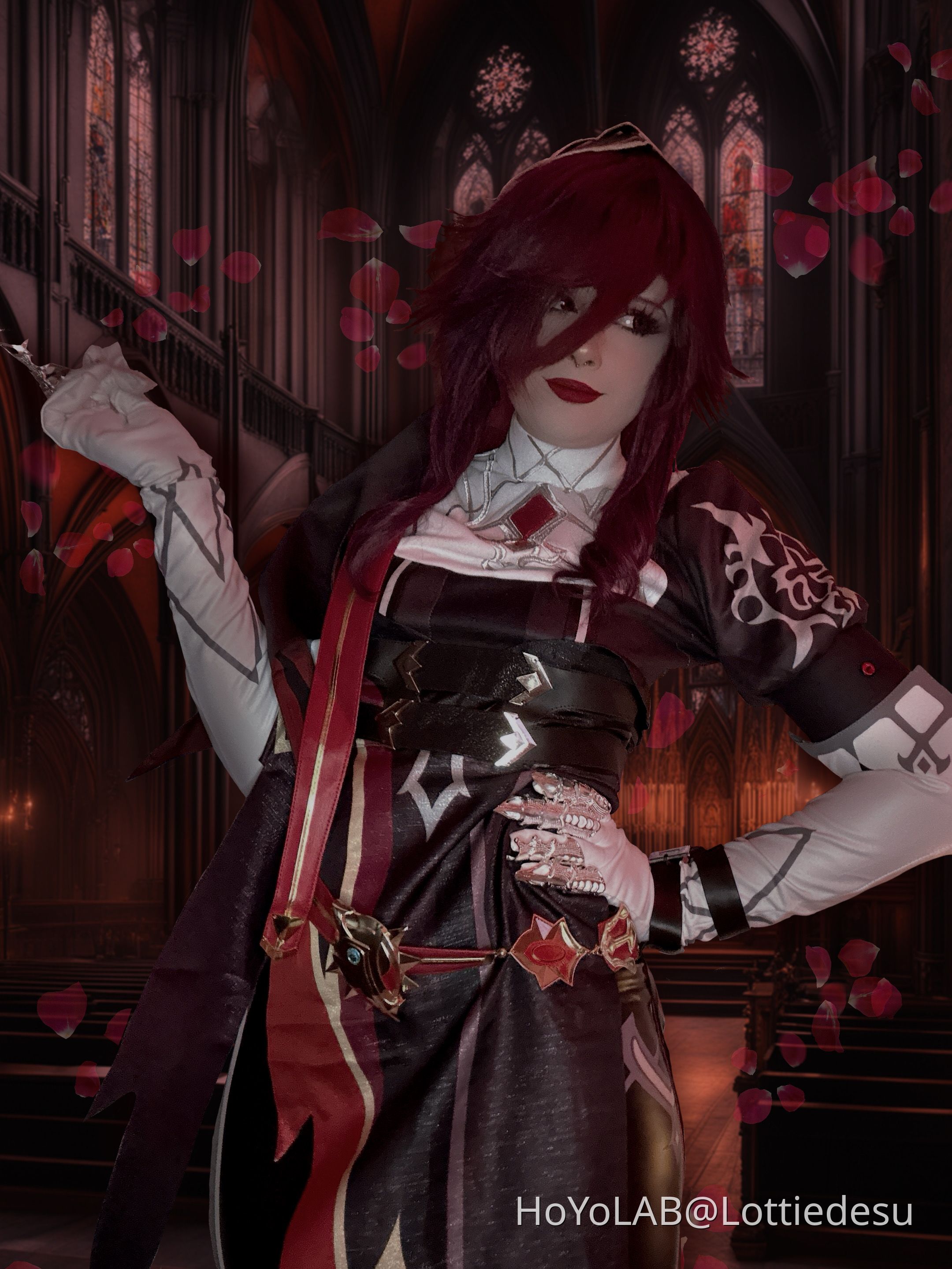 Everything is negotiable, except overtime - Rosaria cosplay ️🌹 Genshin ...