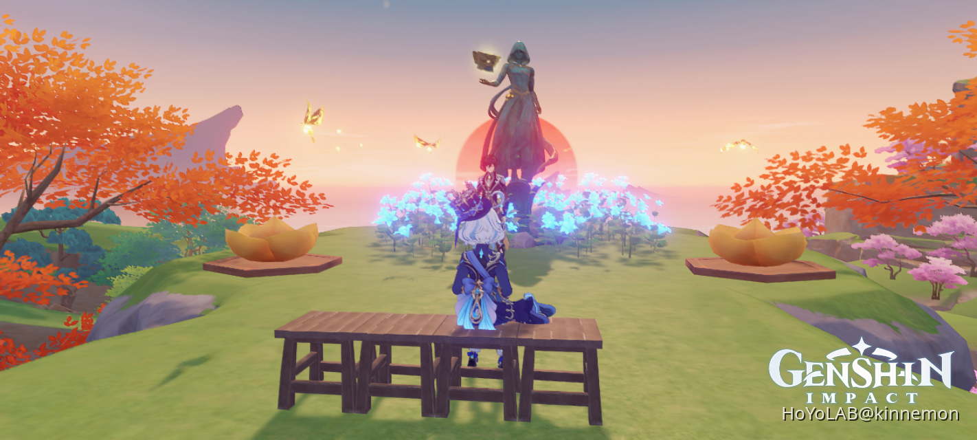 Chill at my Zhongli Shrine Genshin Impact | HoYoLAB