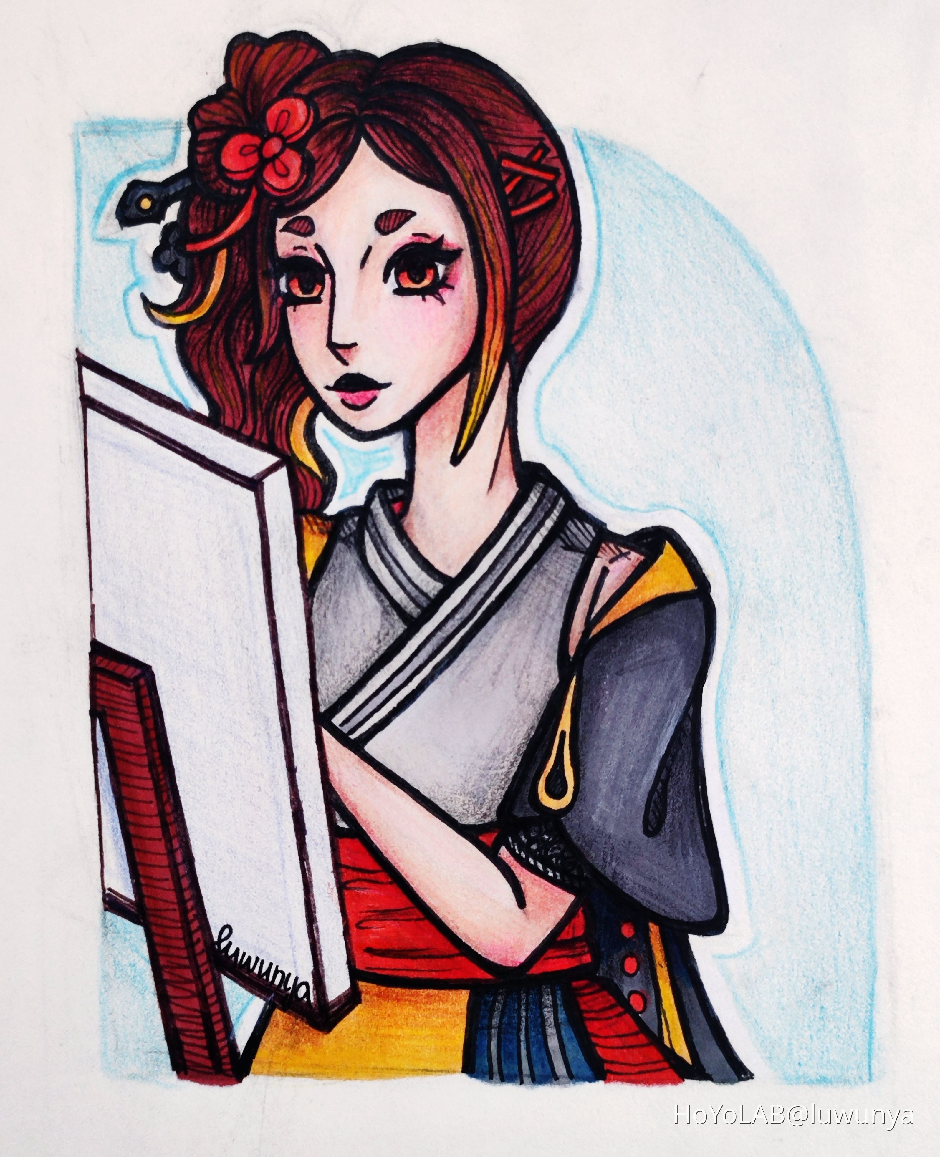 Chiori fanart! ♥️ Genshin Impact | HoYoLAB