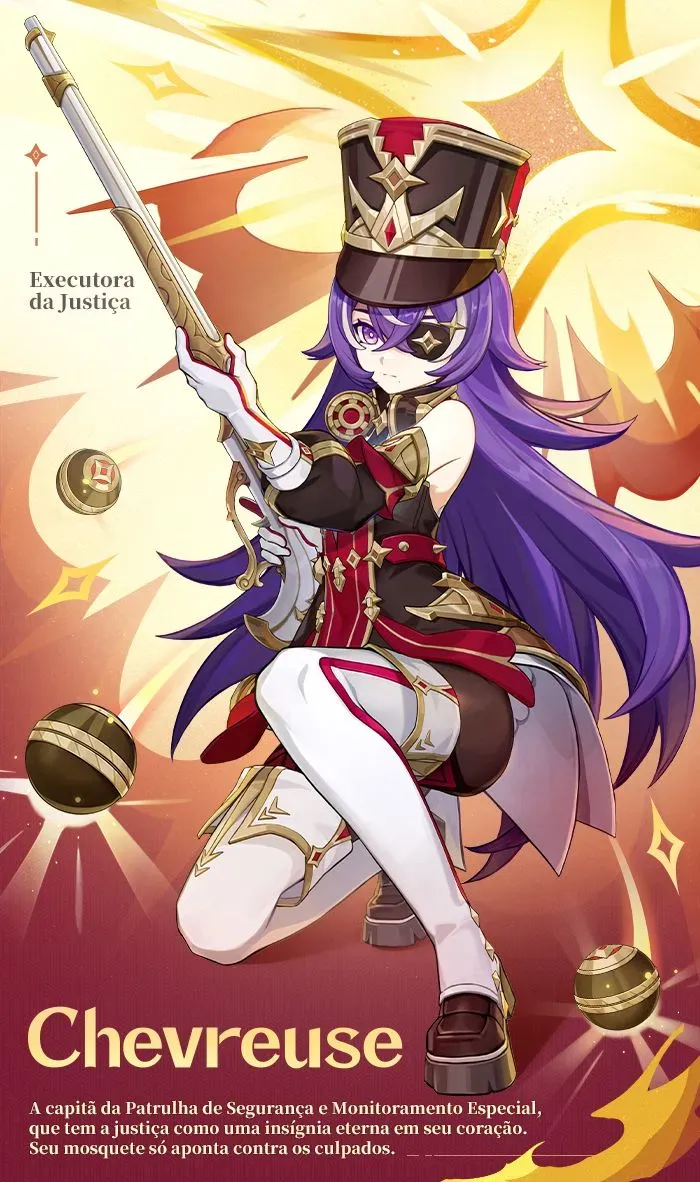 Guia Rápido da nova personagem: Chevreuse 💜 Genshin Impact | HoYoLAB