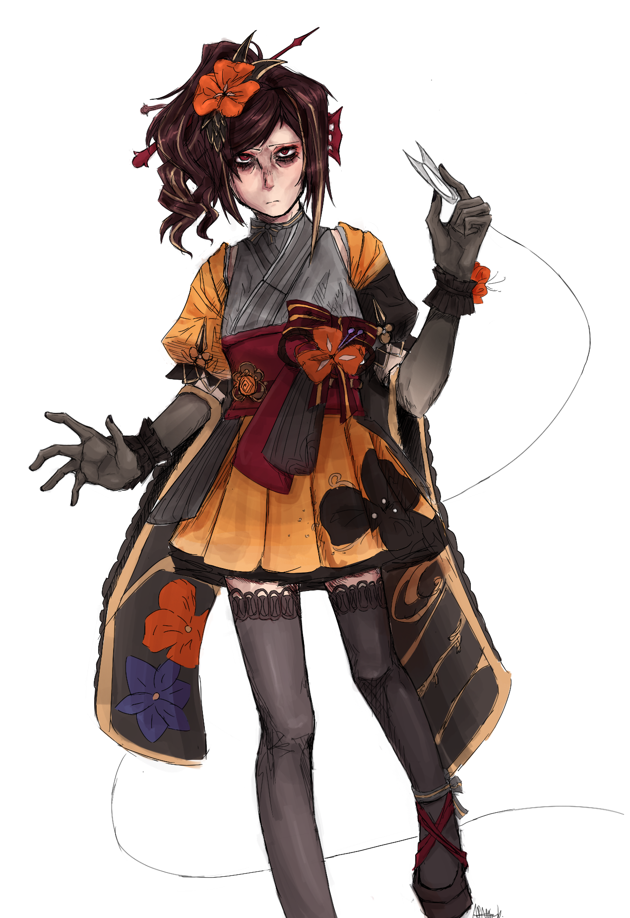 fan art of chiori^^ Genshin Impact | HoYoLAB