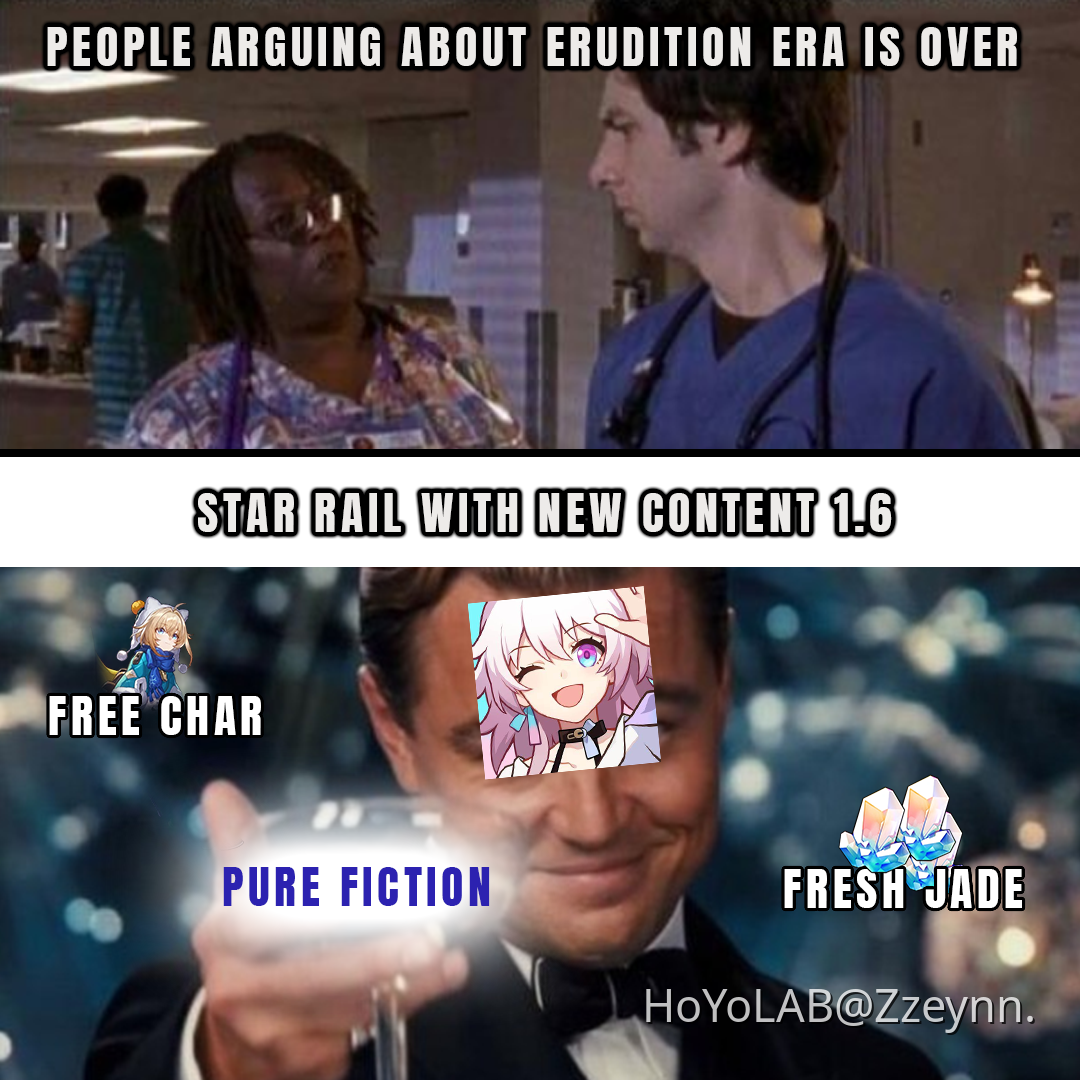 [MEME] Erudition x Pure Fiction Honkai: Star Rail | HoYoLAB