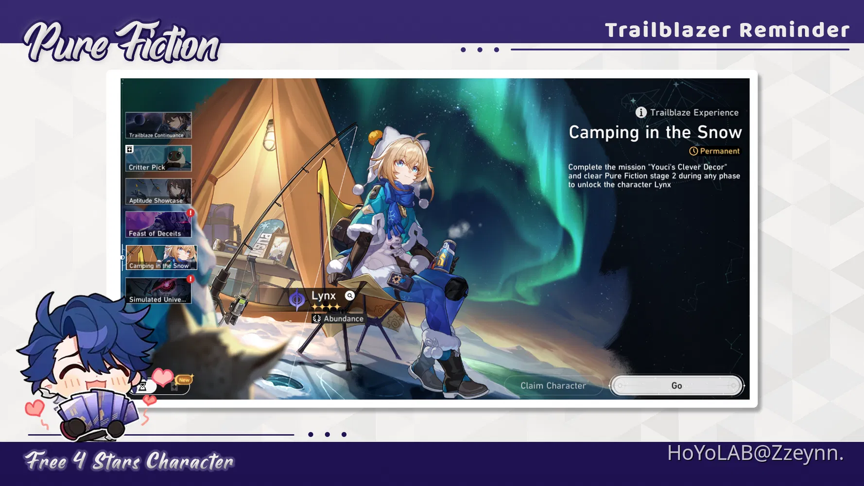 [HSR NEWS] New Permanent event PURE FICTION, Free Char and Fresh Jade ...