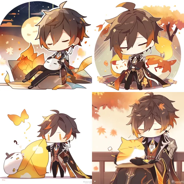 Soo Cute Chibi Zhongli Genshin Impact | HoYoLAB