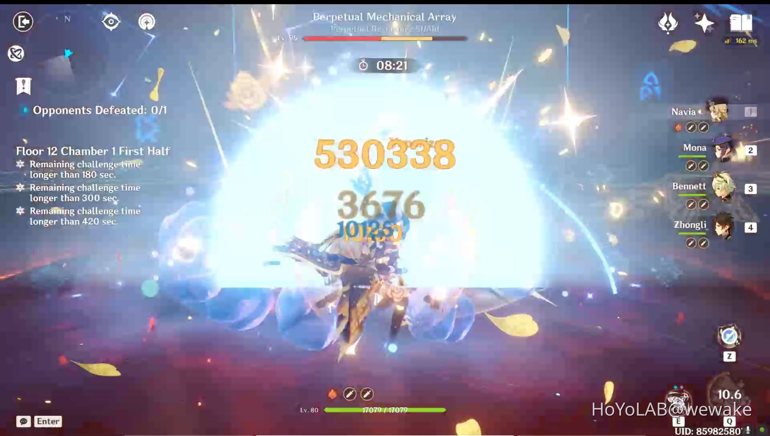 how tf she's this much cracked and can hit 530k on abyss lmao Genshin ...