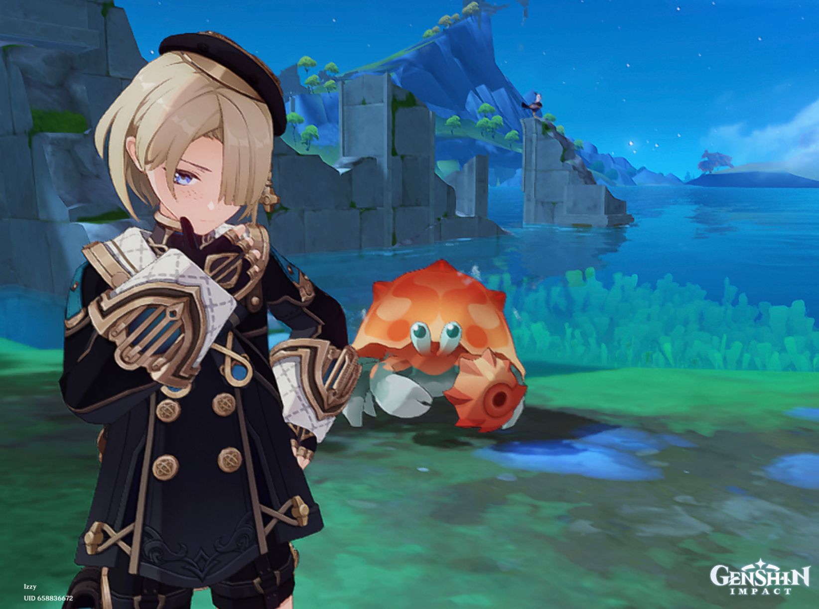Met this little friend in Fontaine Genshin Impact | HoYoLAB