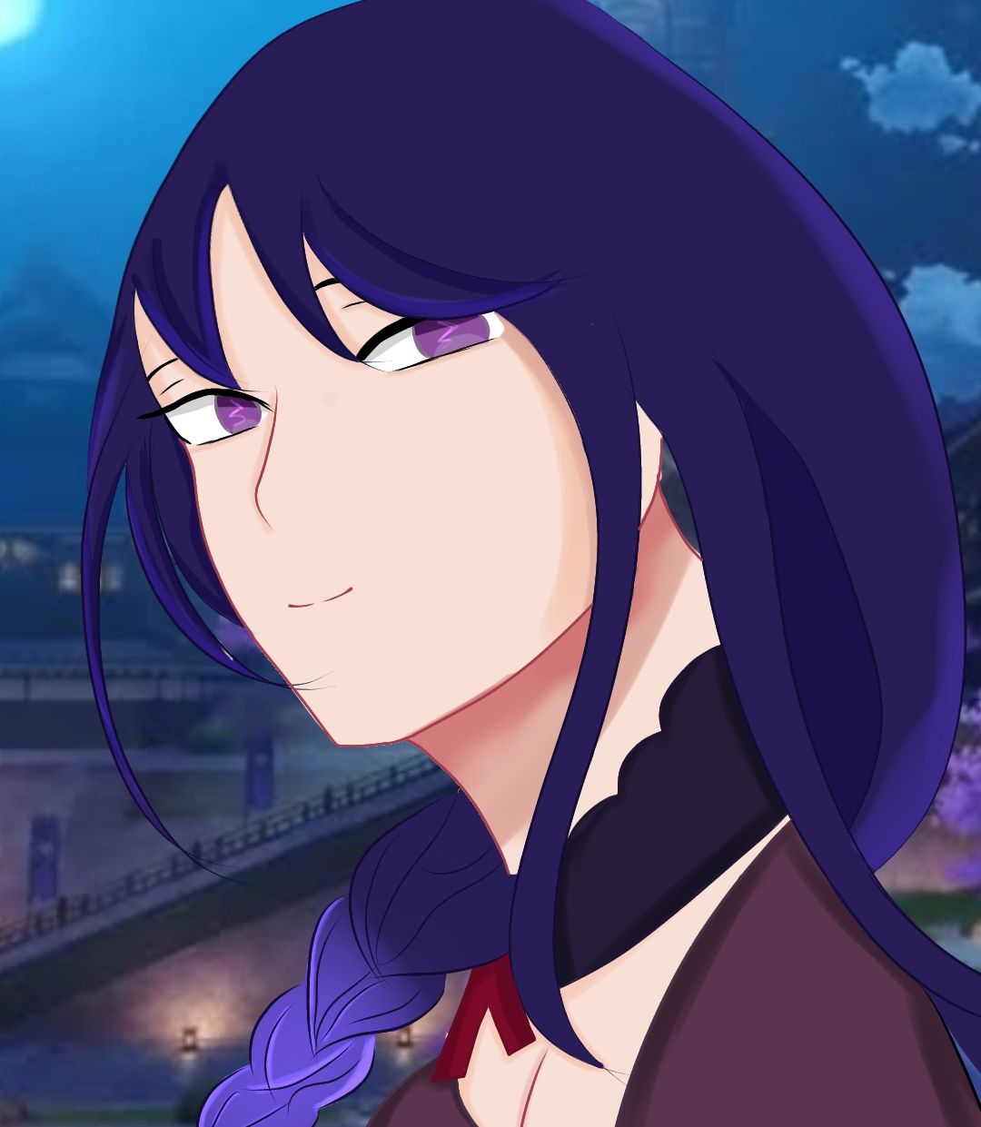 Raiden fan art Genshin Impact | HoYoLAB