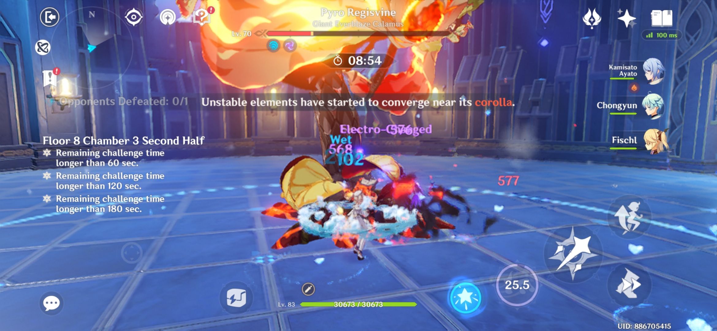 cleared floor 8 of abyss yaayyy Genshin Impact | HoYoLAB