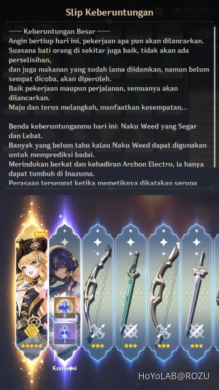 Fortune Slip is Real Genshin Impact | HoYoLAB