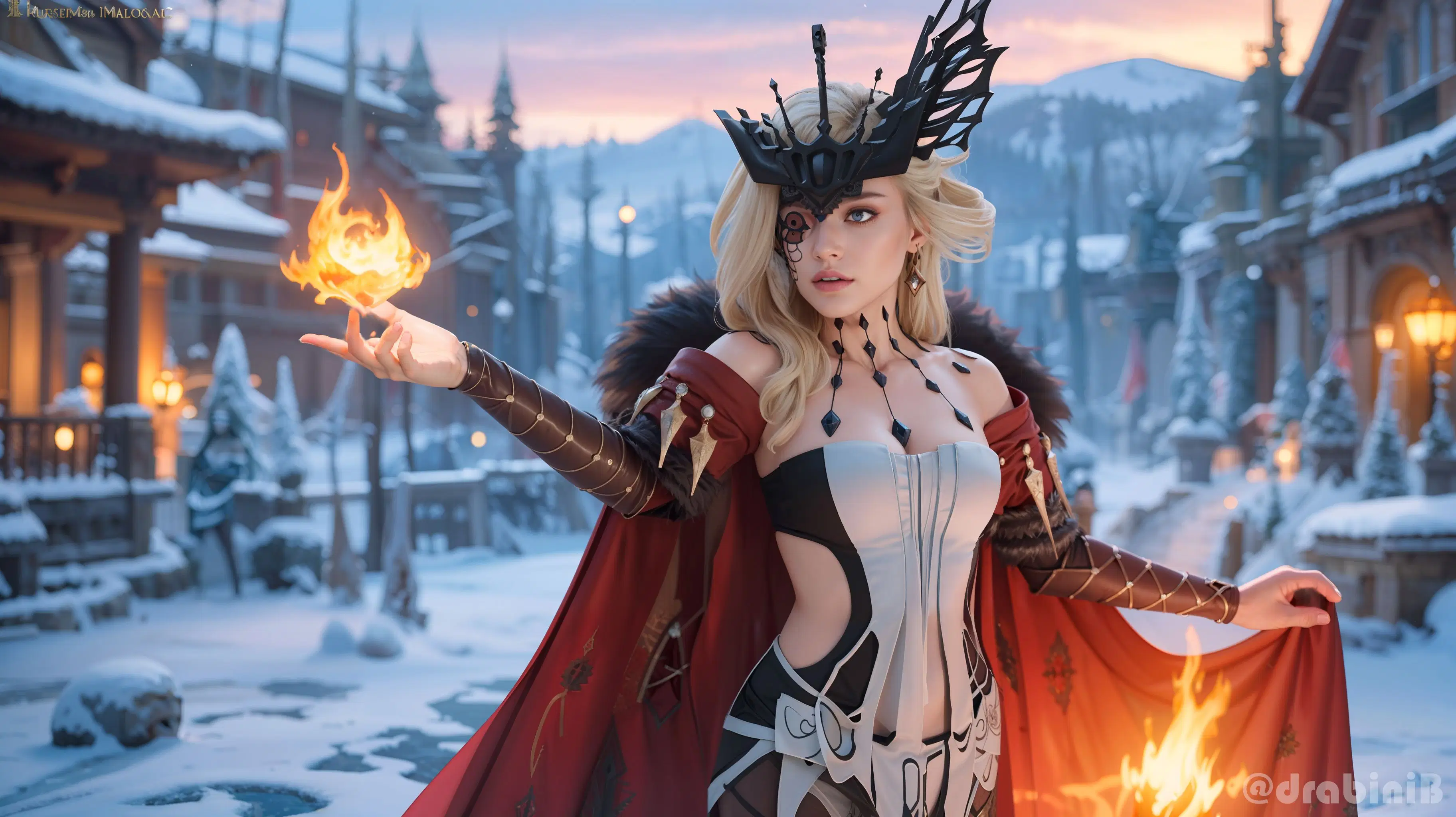 La Signora by popular request. It's a shame she will not be playable. AI 3DCG Genshin Impact ...