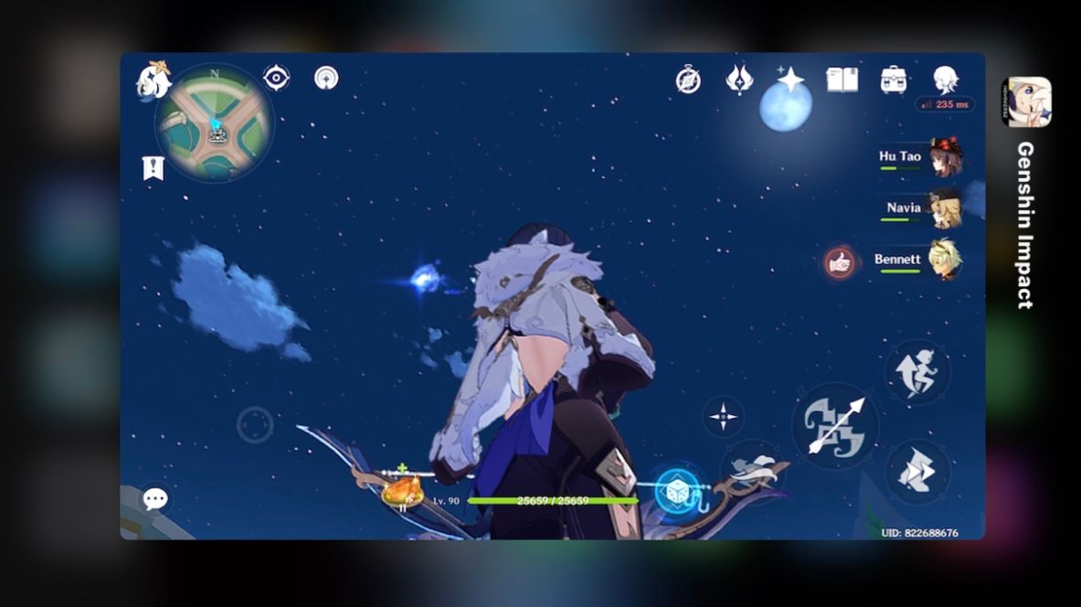 The sky 🥹 💙 Genshin Impact | HoYoLAB