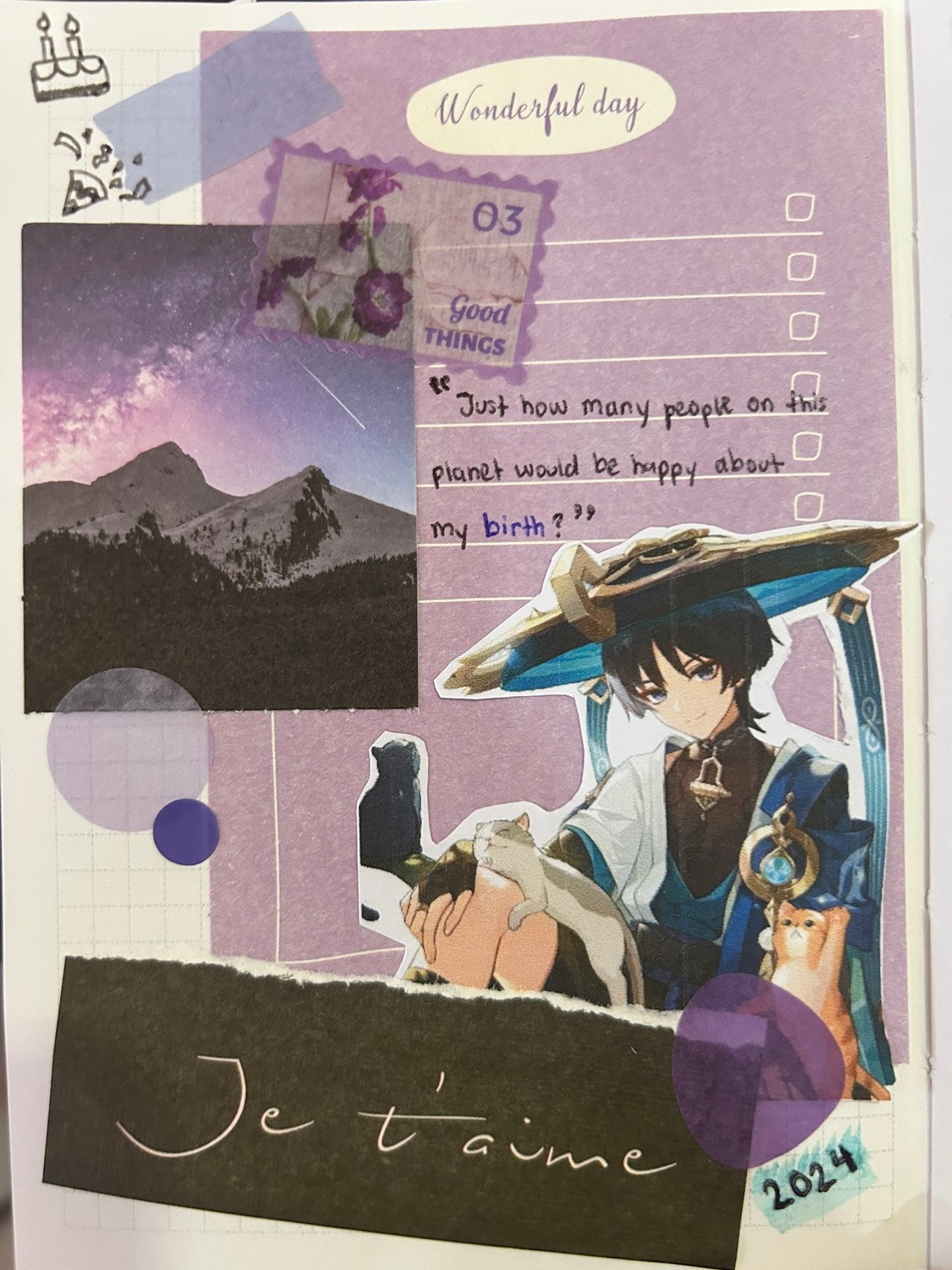 Happy Birthday Wanderer! Genshin Impact | HoYoLAB