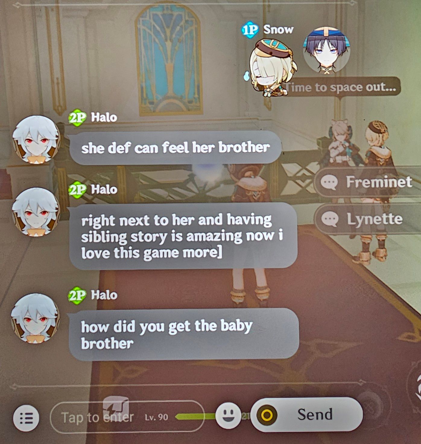 New player didn't know Lyney, Lynette and Freminet are siblings 💖 ...