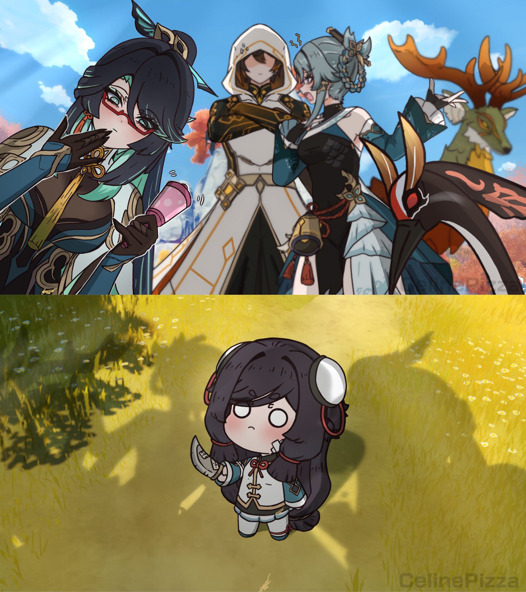 smol shenhe Genshin Impact | HoYoLAB