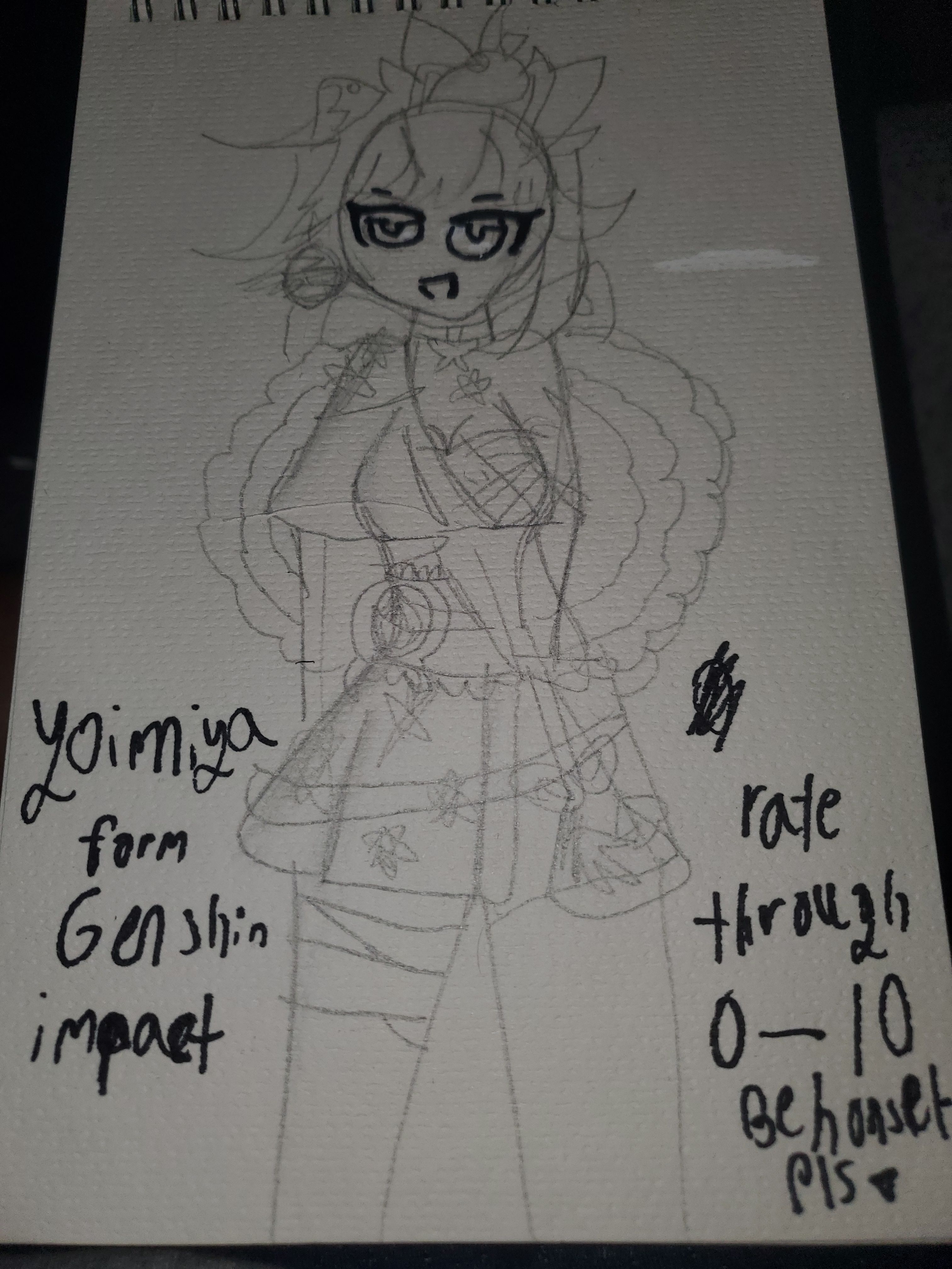 yoimiya drawing Genshin Impact | HoYoLAB
