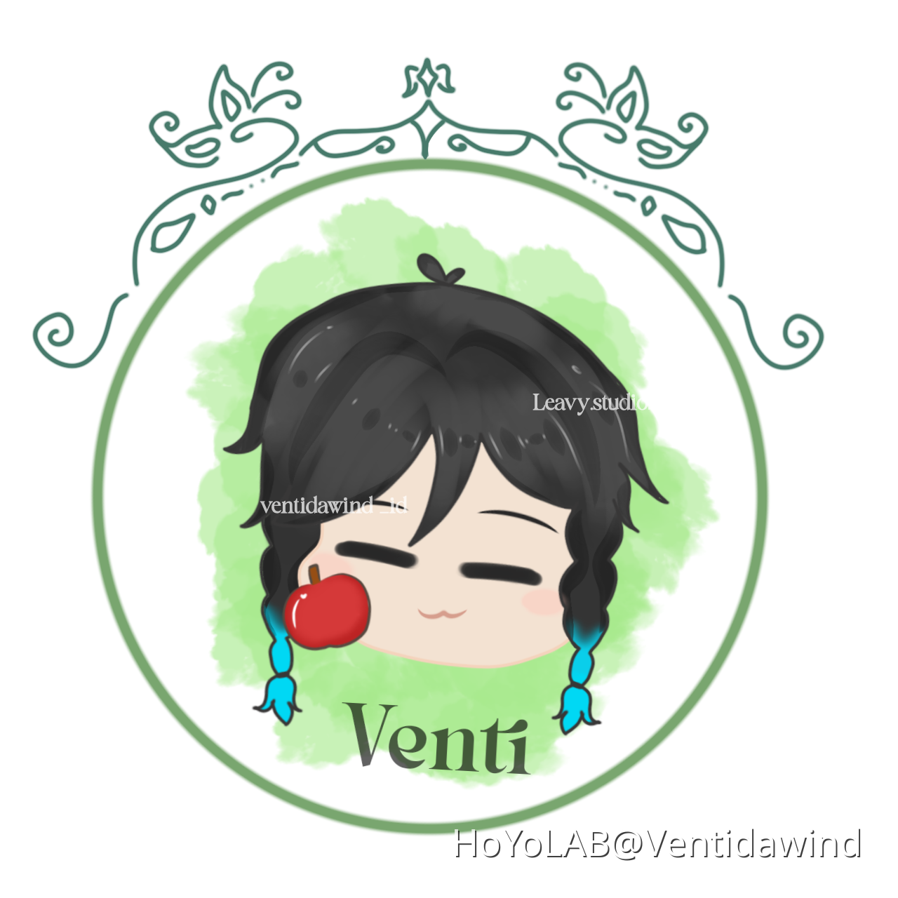 Venti and apple Genshin Impact | HoYoLAB