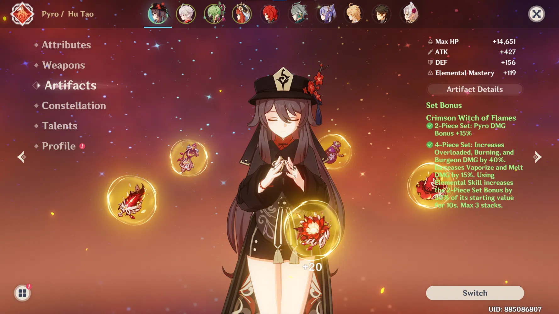 hu-tao build Genshin Impact | HoYoLAB