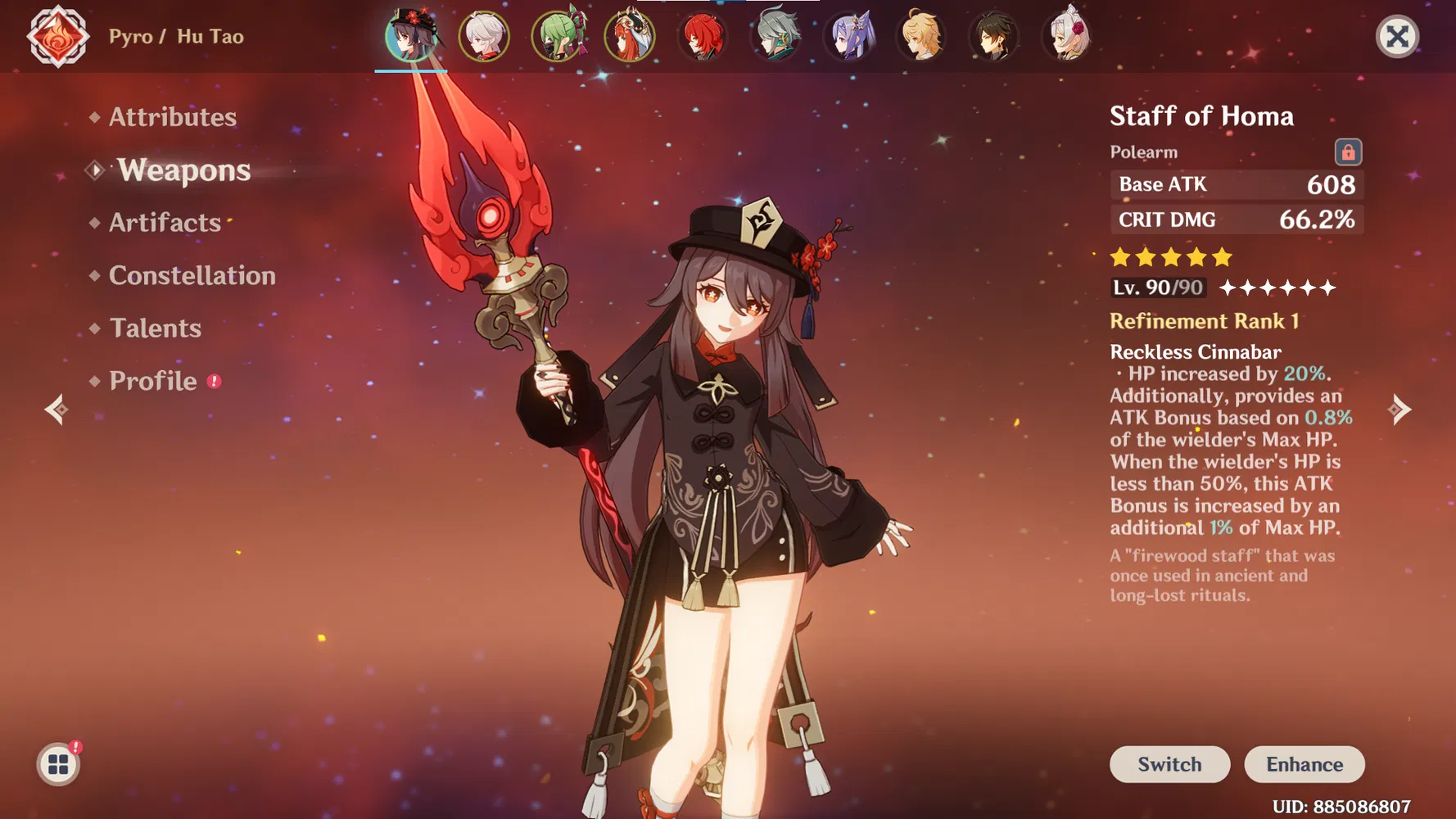 hu-tao build Genshin Impact | HoYoLAB