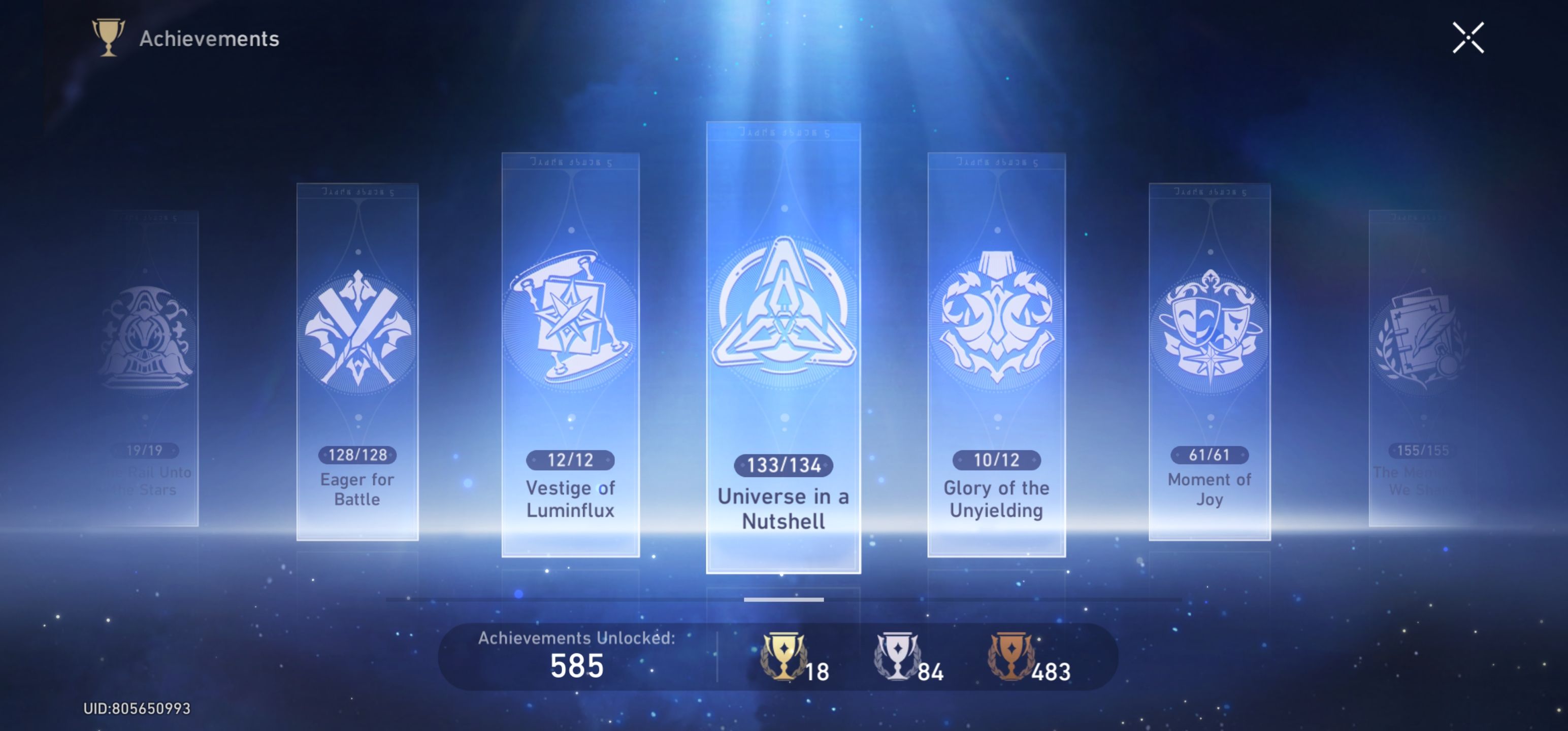 Only 6 Achievements Left... Time For Conundrum To Get 591 Honkai: Star ...