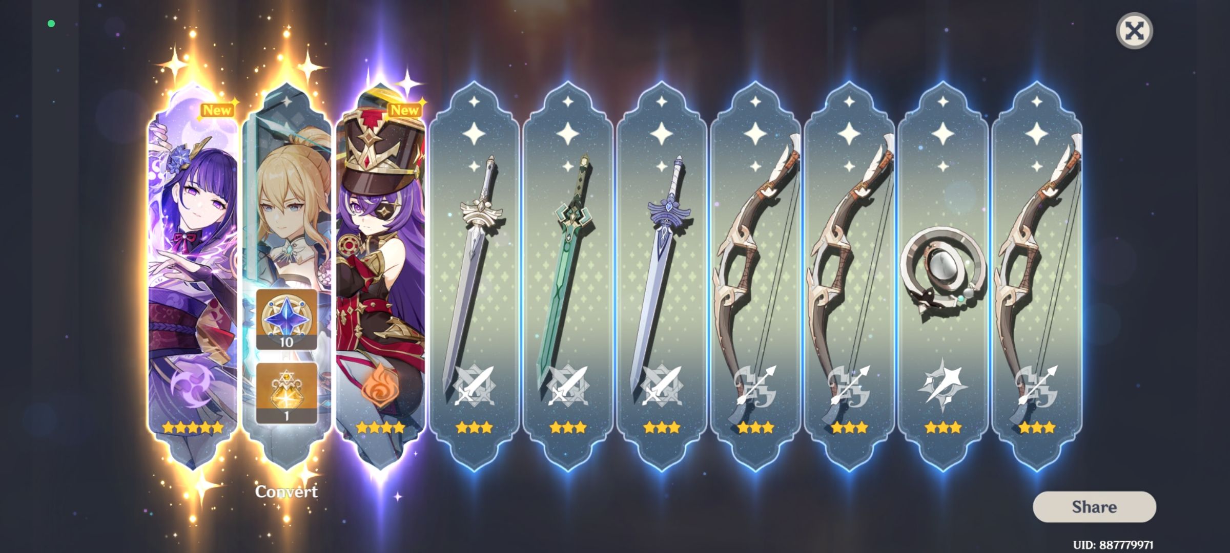 got raiden!!!! nahida guaranteed!!!! Genshin Impact | HoYoLAB