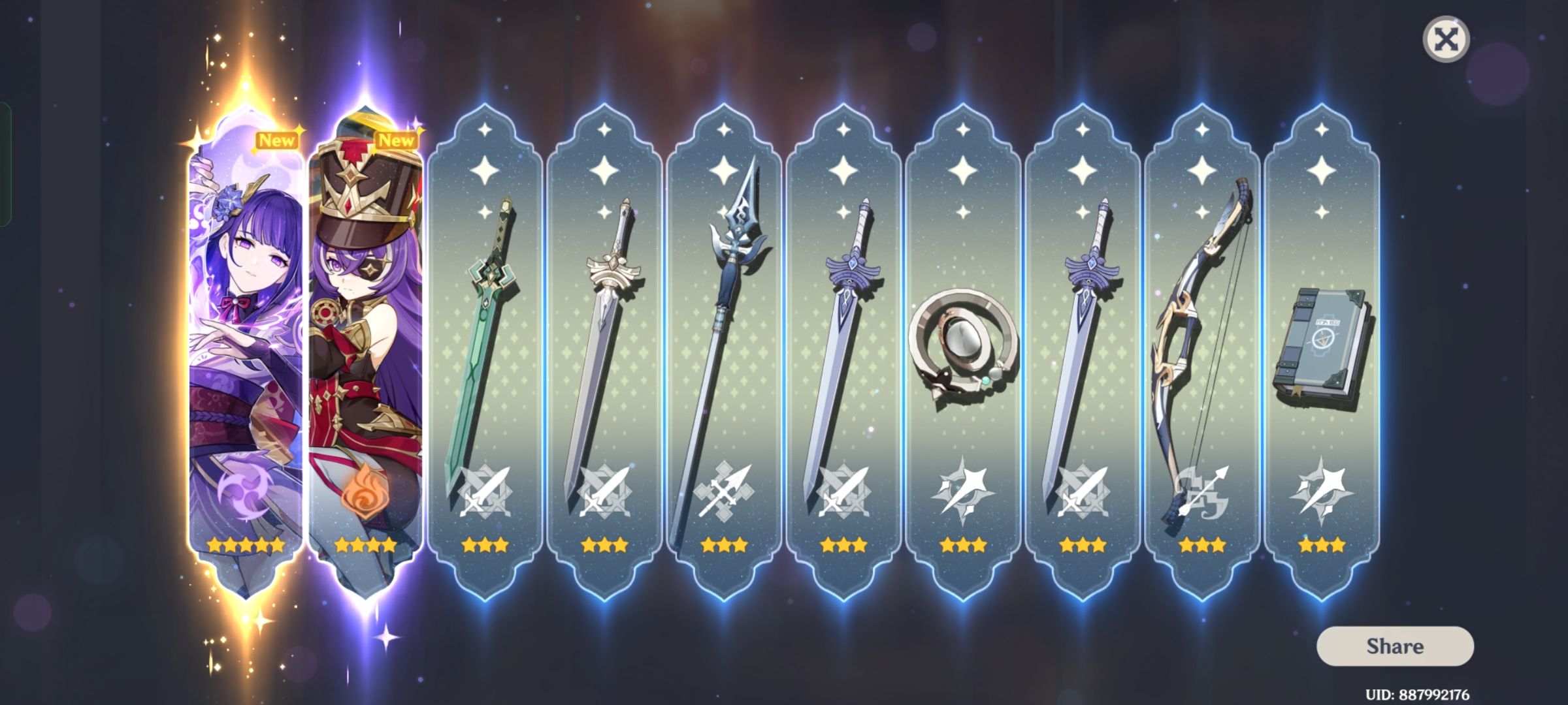 Got Raiden Shogun in first 10 pull Genshin Impact | HoYoLAB