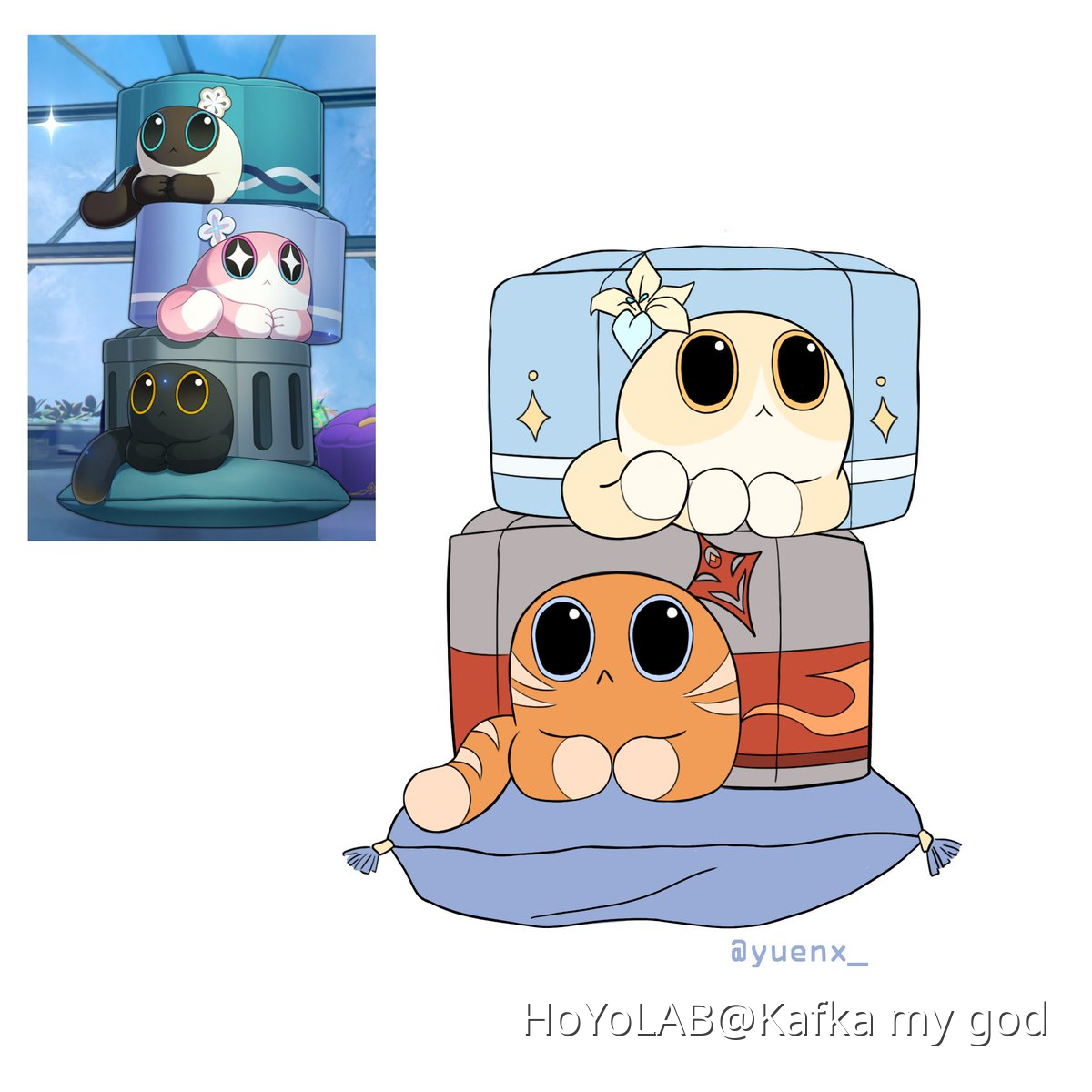 cute cats(wip) Honkai: Star Rail | HoYoLAB