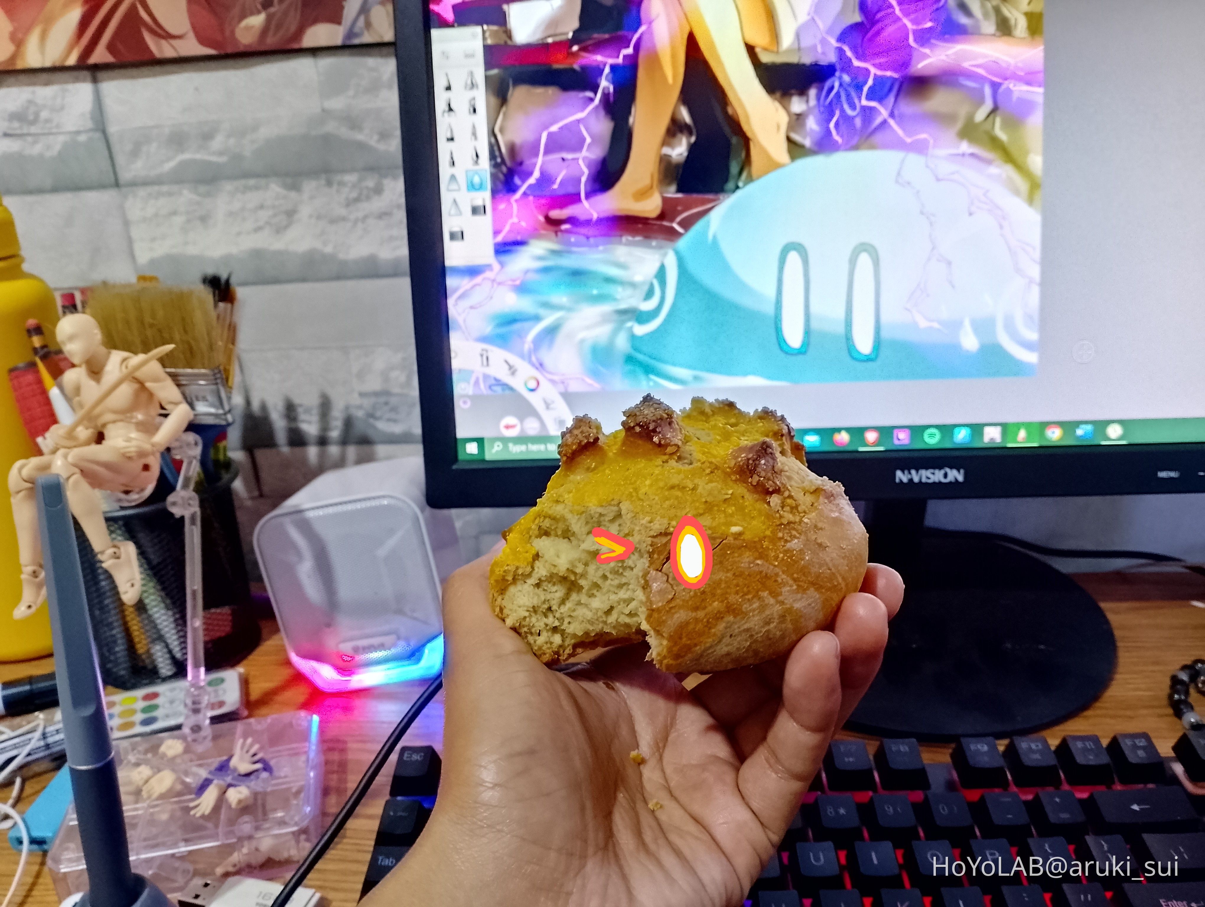 Geo Slime snacks 🤣 Genshin Impact | HoYoLAB