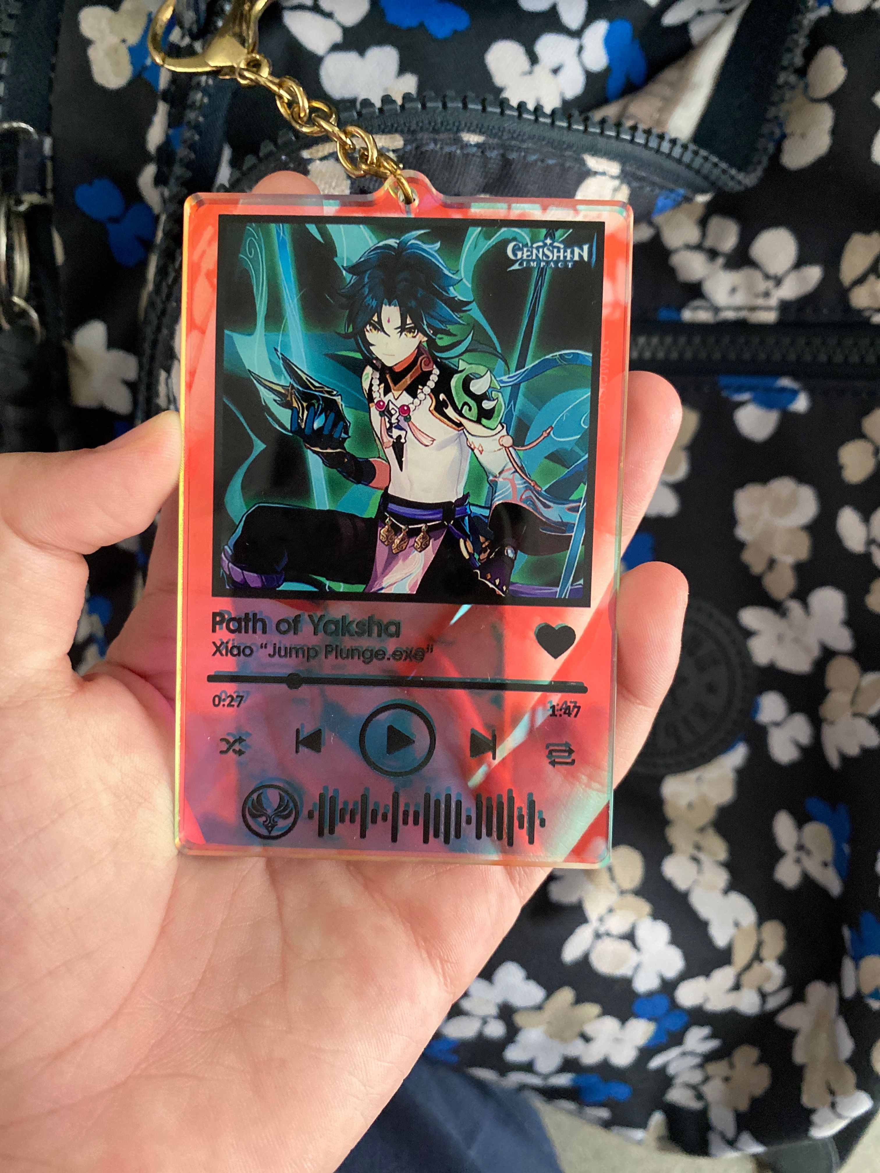 My xiao keychain for summoning ritual lol Genshin Impact | HoYoLAB