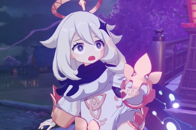 IK THAT YALL CANNOT TELL ME PAIMON LOOKS CUTE WHEN SHE IS SURPRISED OR ...