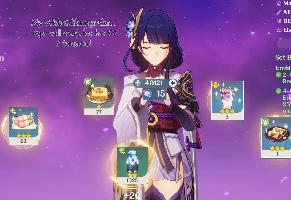 The wishing ritual!! Genshin Impact | HoYoLAB