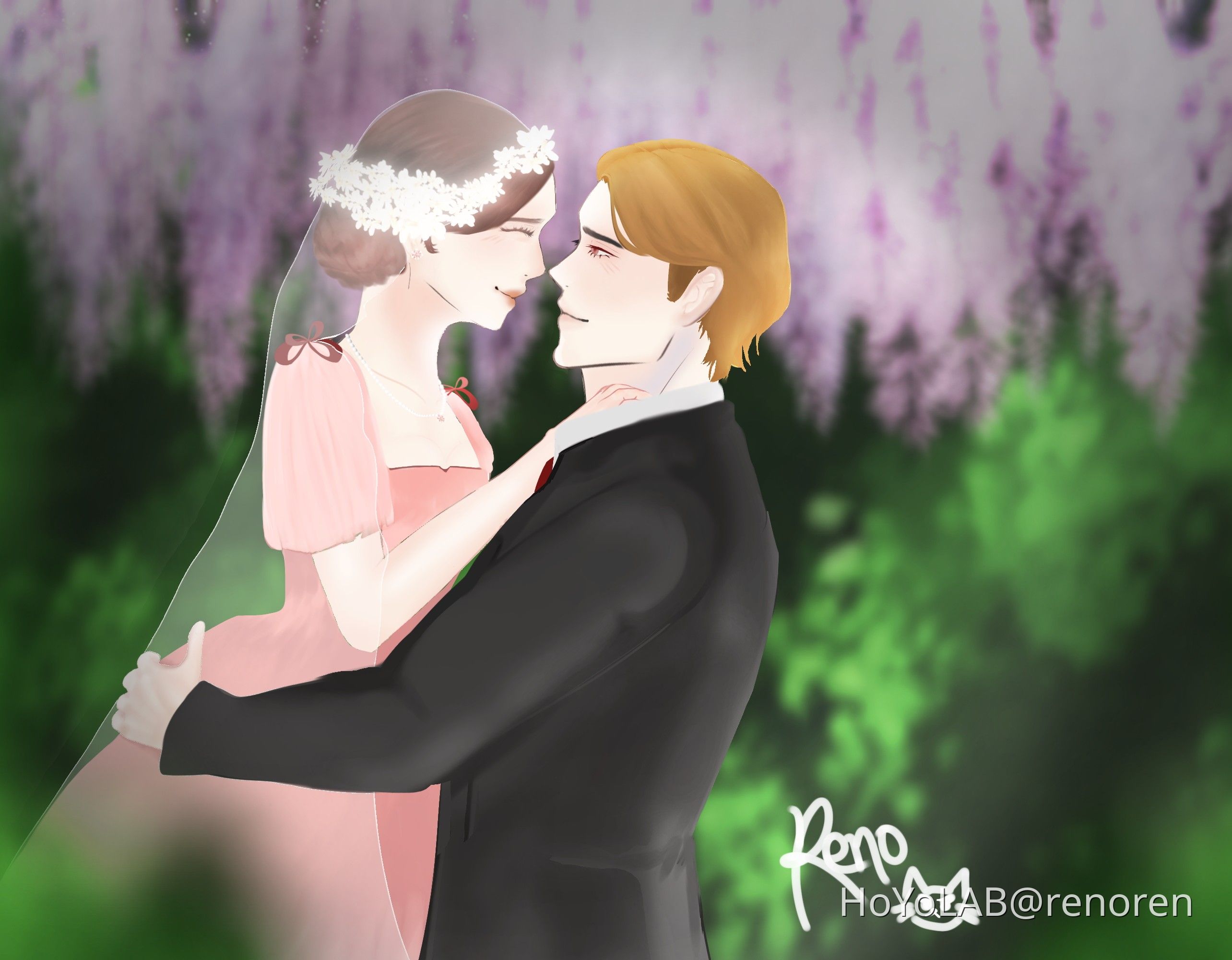 Luke x Rosa Wedding Day Tears of Themis | HoYoLAB