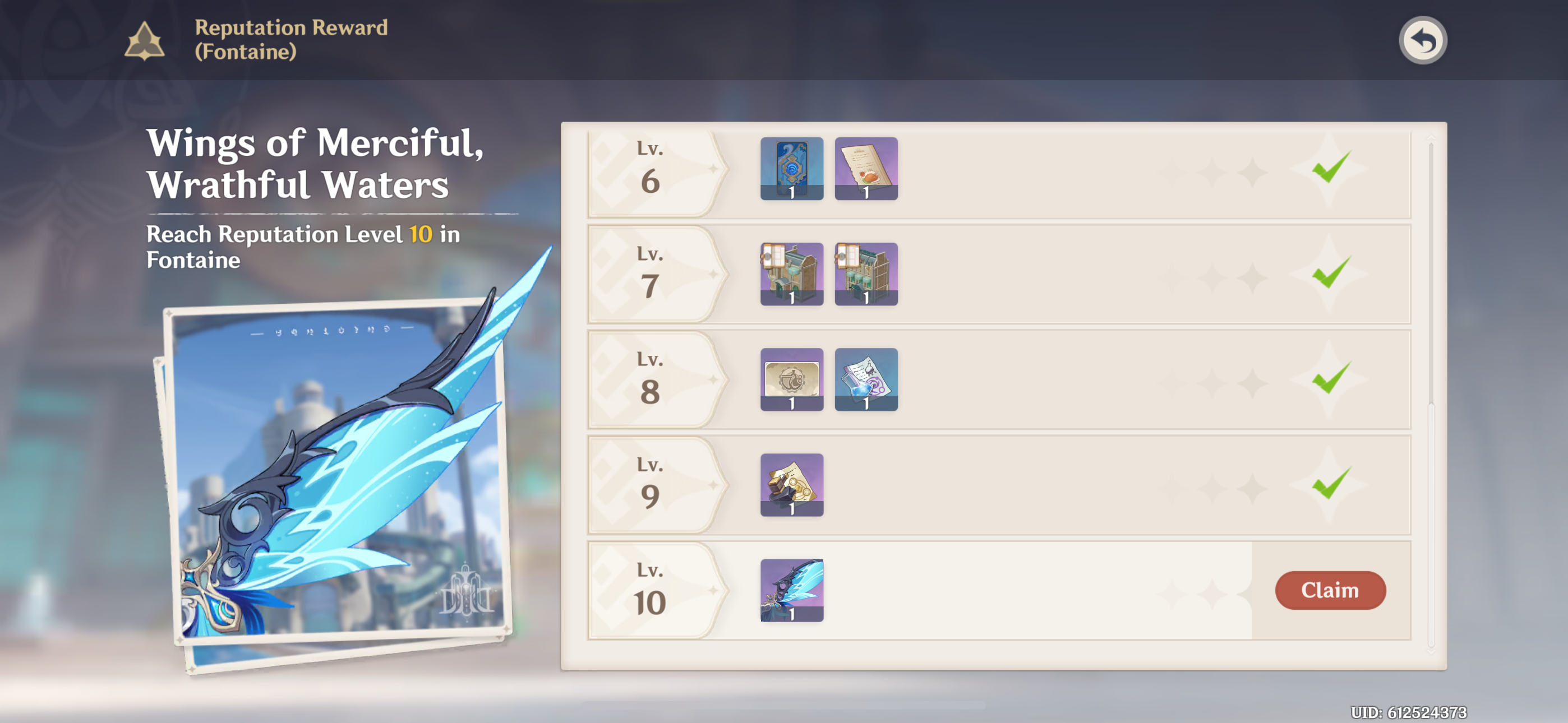 Reputation 10 Genshin Impact | HoYoLAB