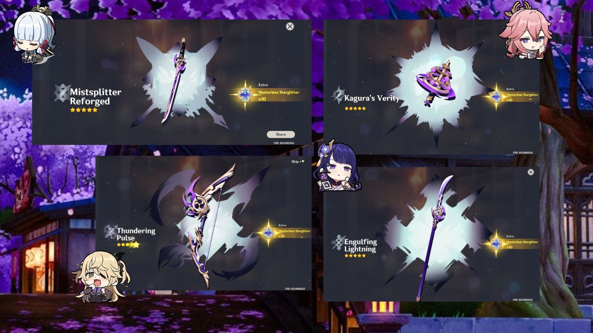 FINALLY COMPLETED THE INAZUMA 5* WEAPON SERIES!!! Genshin Impact | HoYoLAB