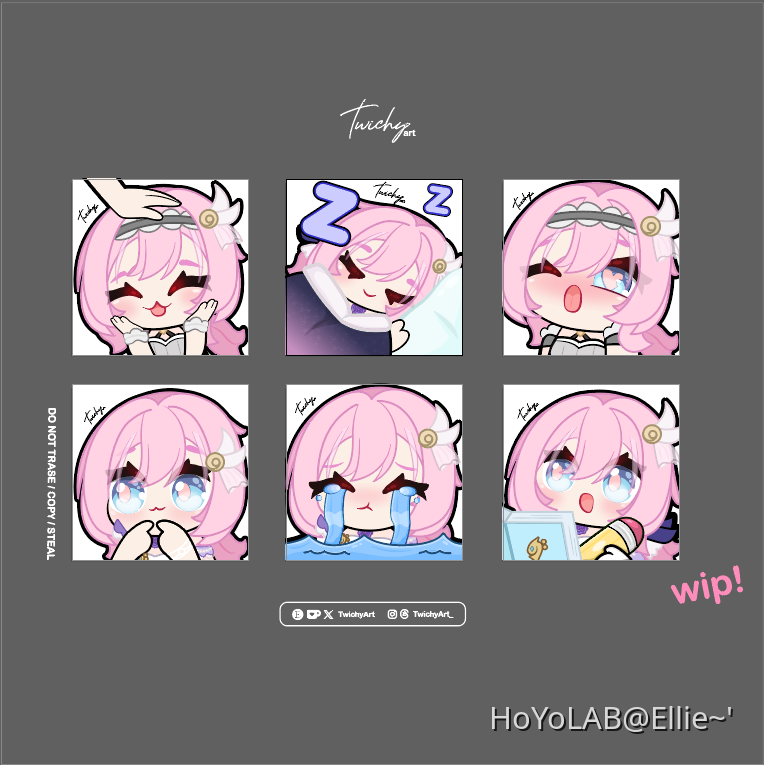 Elysia Emotes (Set #2) Honkai Impact 3rd | HoYoLAB