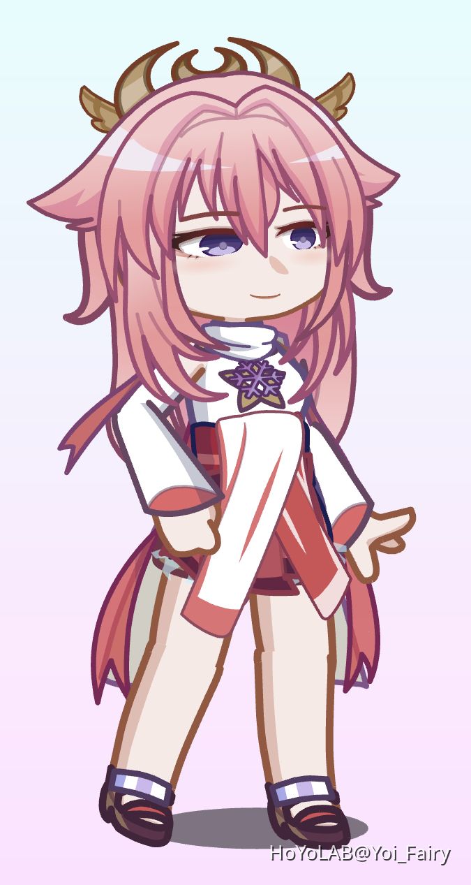 I made yae in gacha Genshin Impact | HoYoLAB