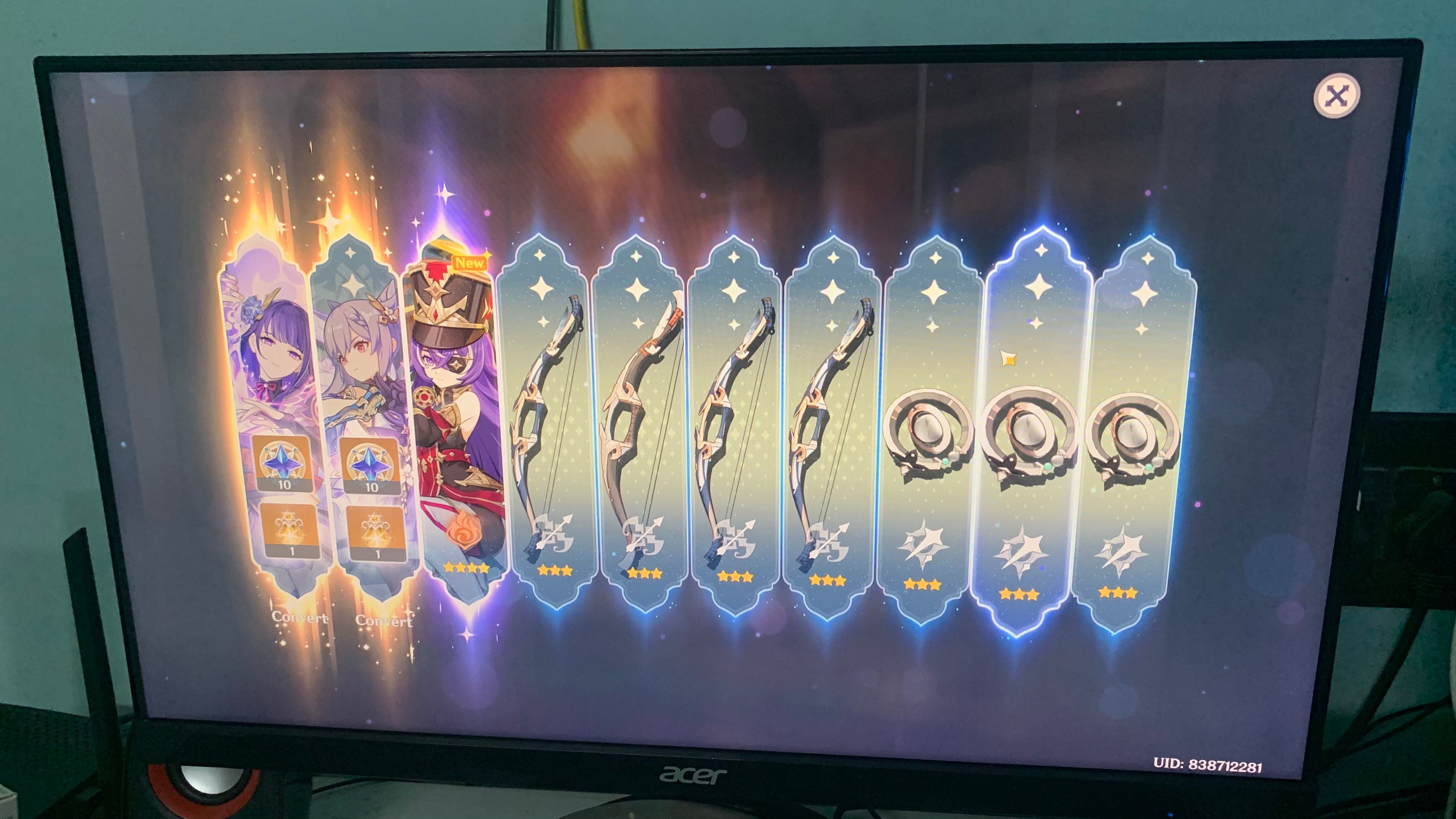 My first ever double plus early in event banner Genshin Impact | HoYoLAB