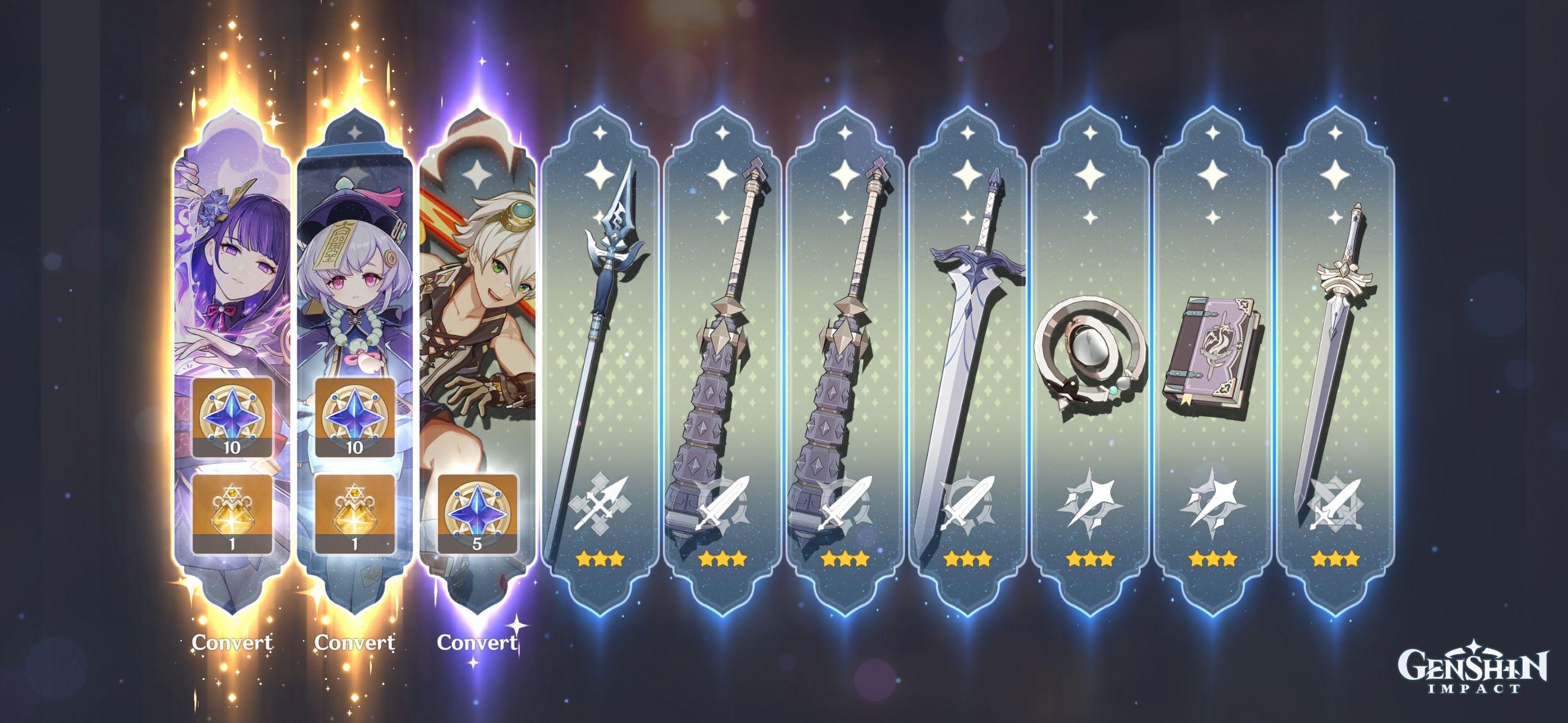 The Holy Trinity Genshin Impact | HoYoLAB