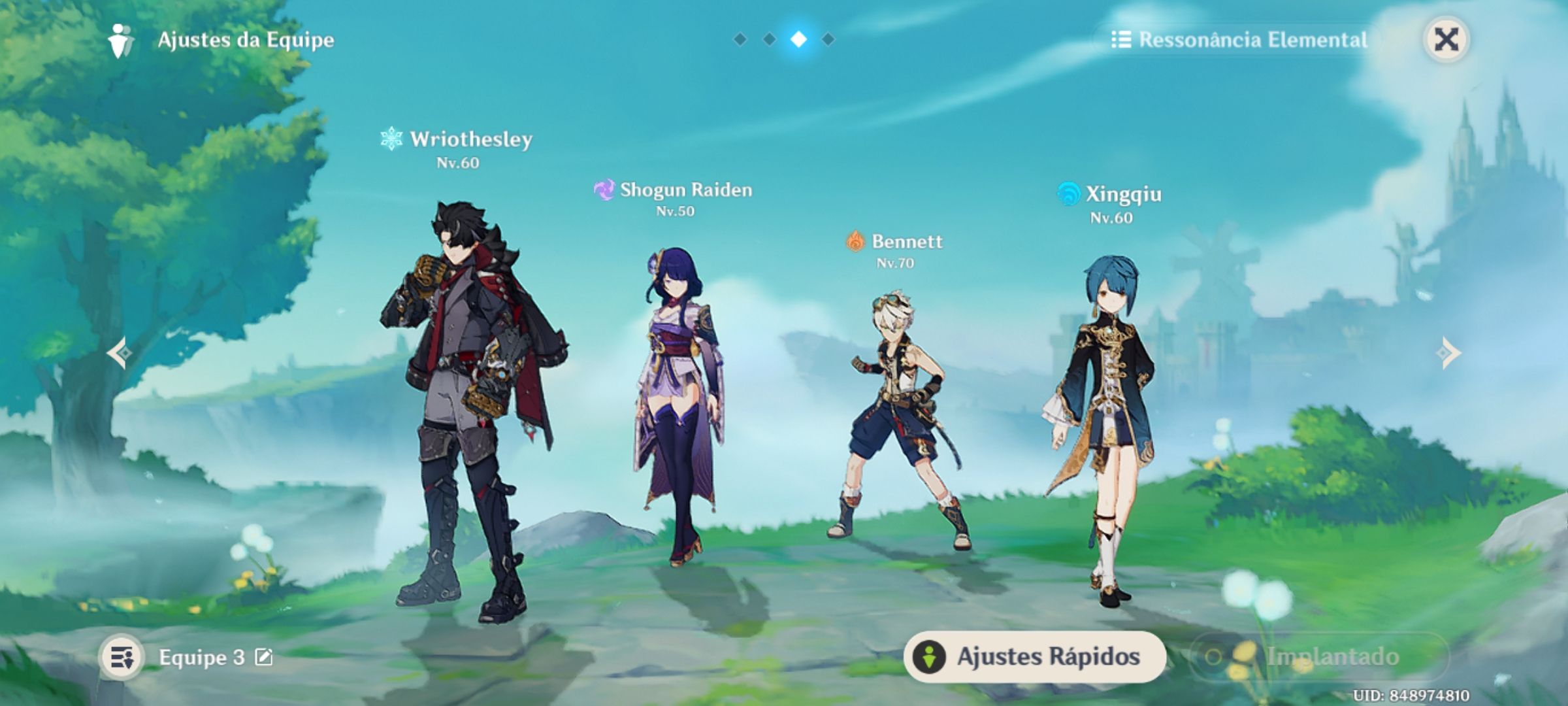 Estreia da Raiden Genshin Impact | HoYoLAB