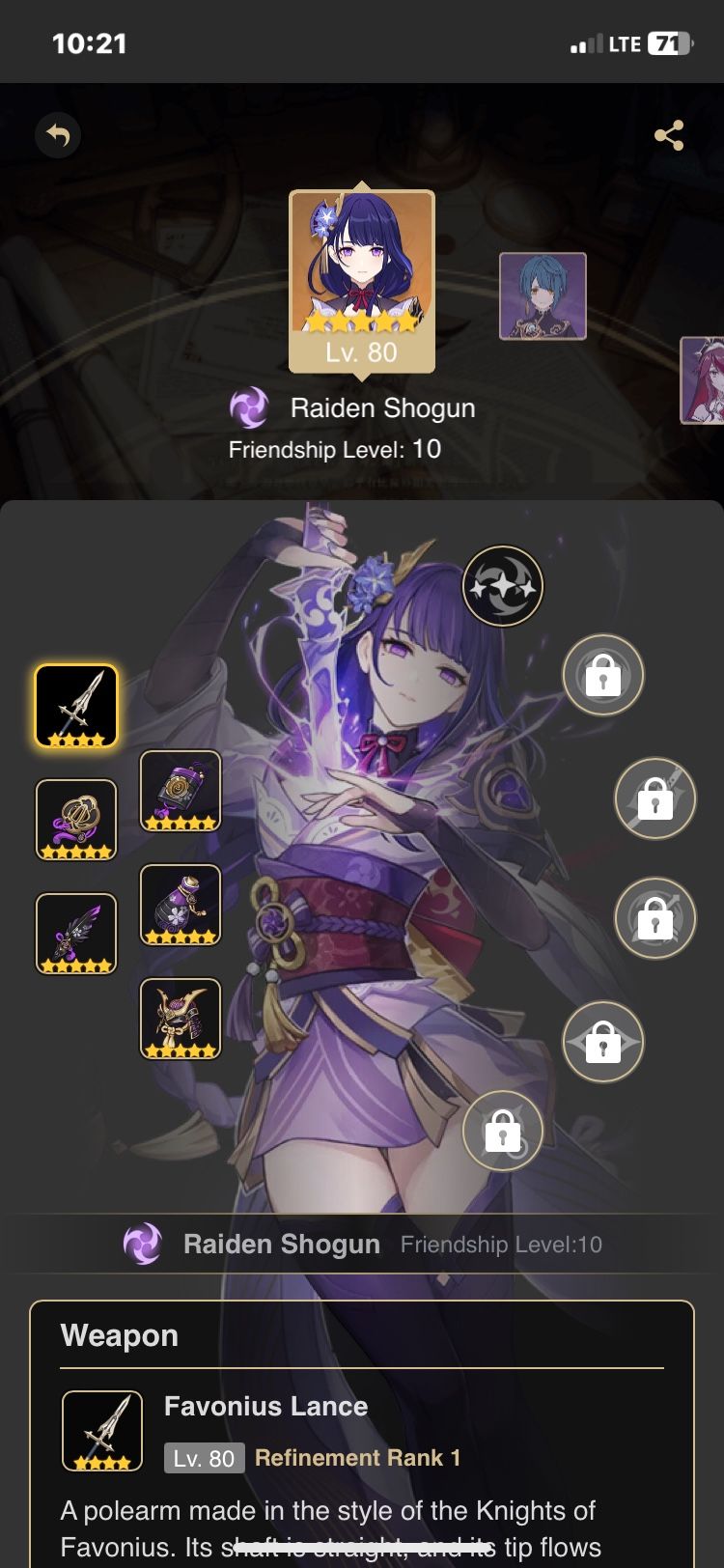 RAIDEN C1 Genshin Impact | HoYoLAB