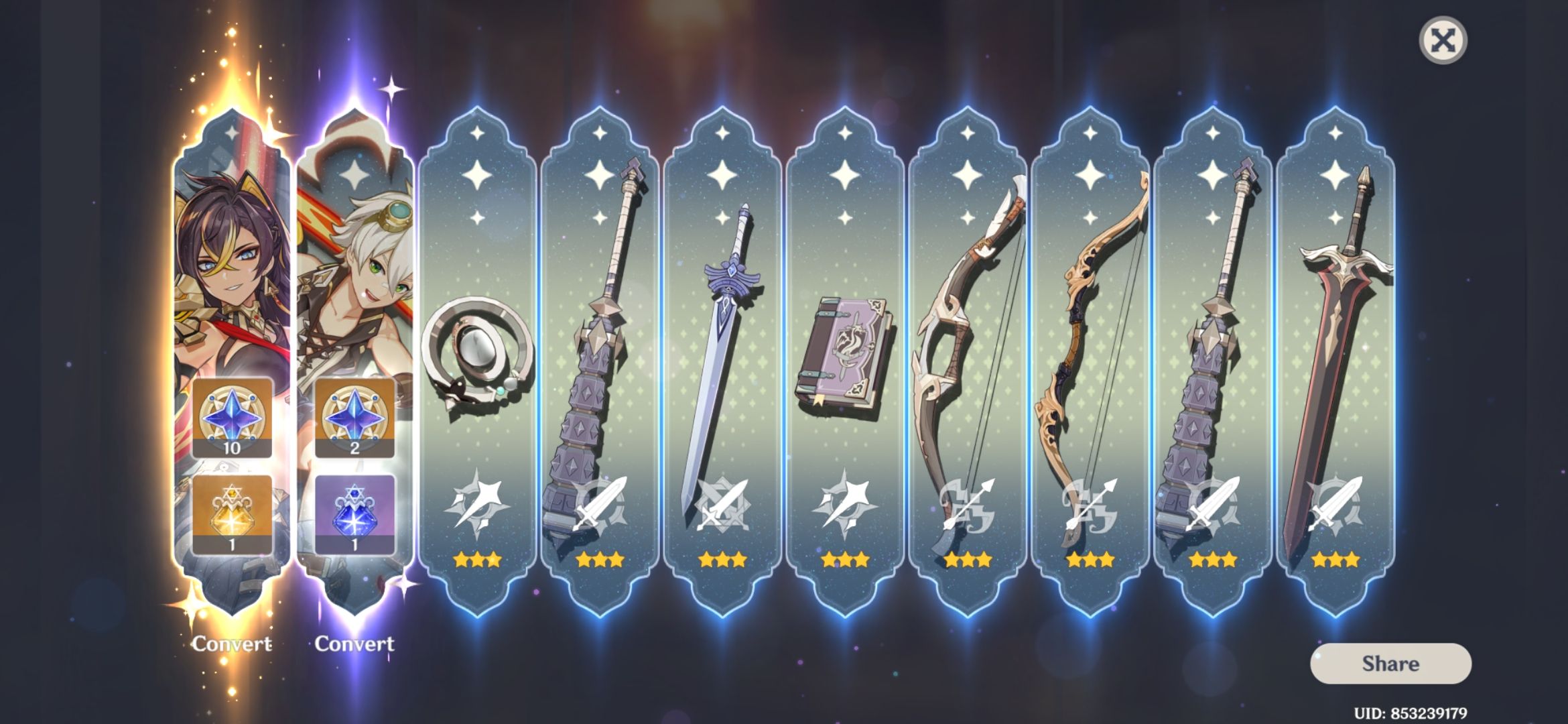 I got her but lost all my primos 🥲(not again continuously losing 50 50 for the third time in a ...