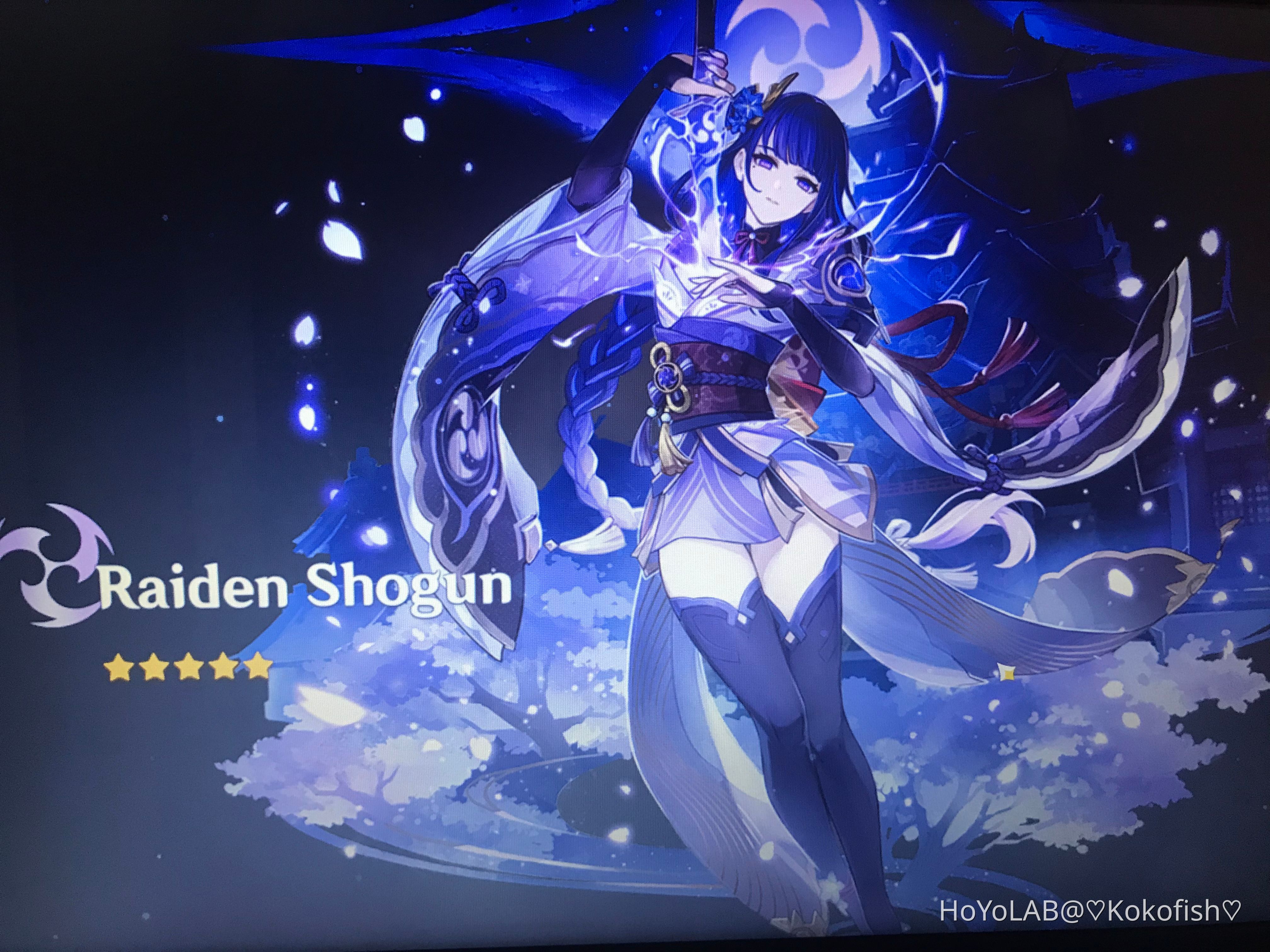 Raiden came home! 🤭🤍 Genshin Impact | HoYoLAB