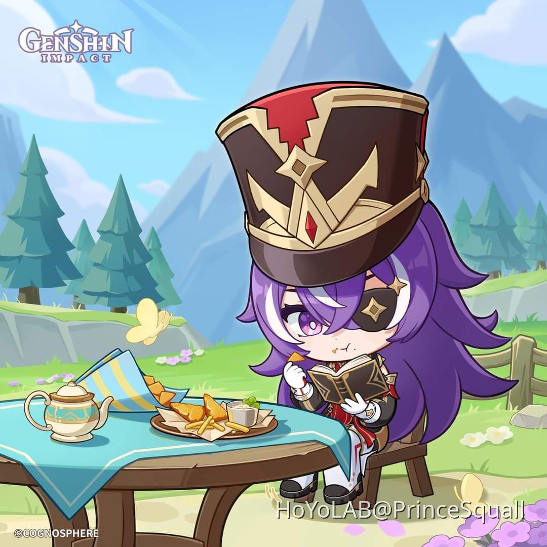Happy Birthday (Jan 10) Chevreuse 🎂🥳🎉🎈 🔥Pyro-Polearm-Captain of the ...