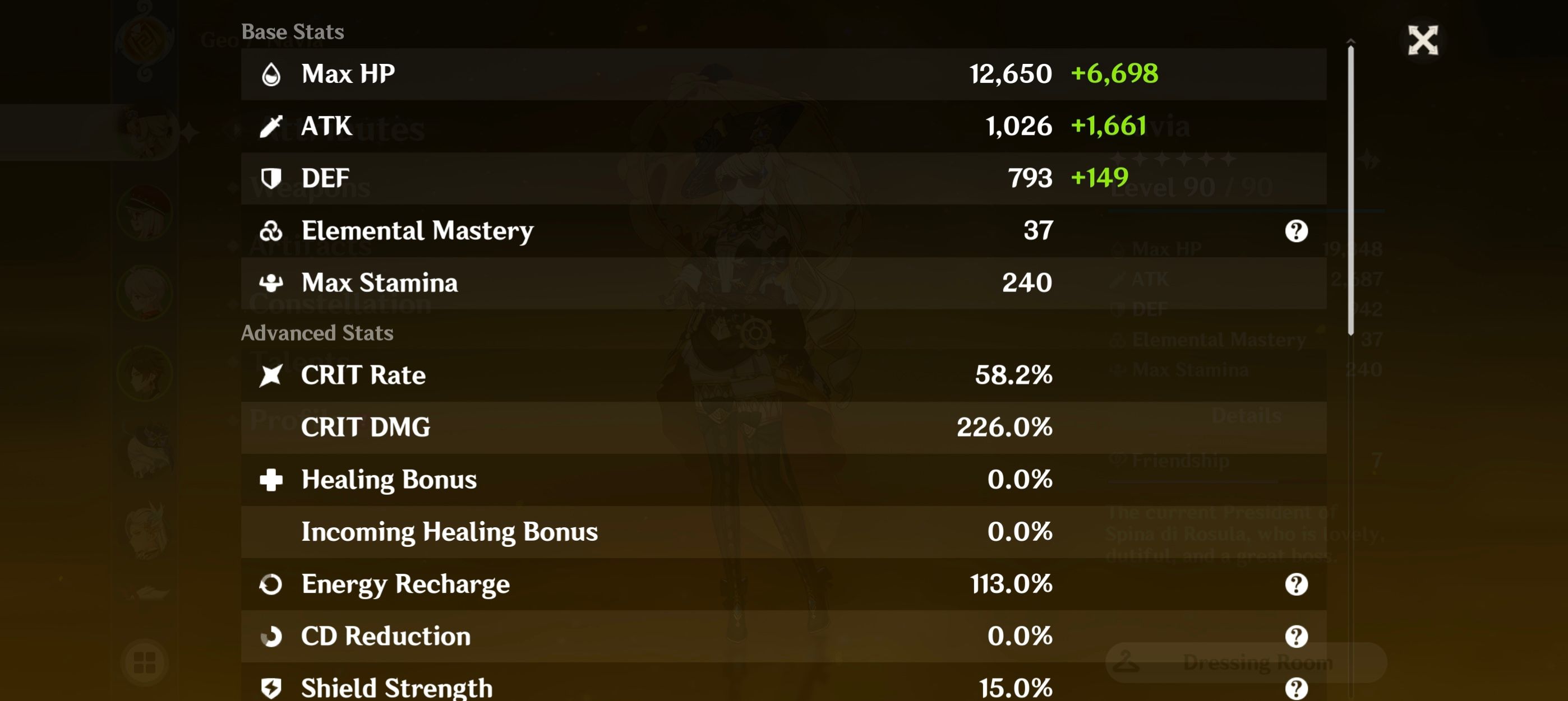 My Navia Build Genshin Impact | HoYoLAB