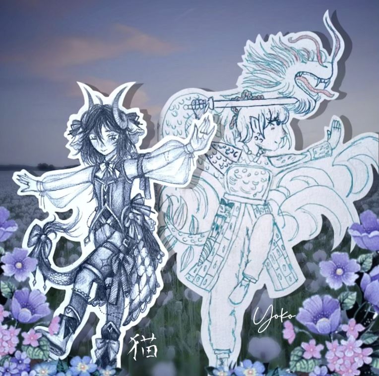Drawing with Yoko🦋 ~ 🤍 Genshin Impact | HoYoLAB