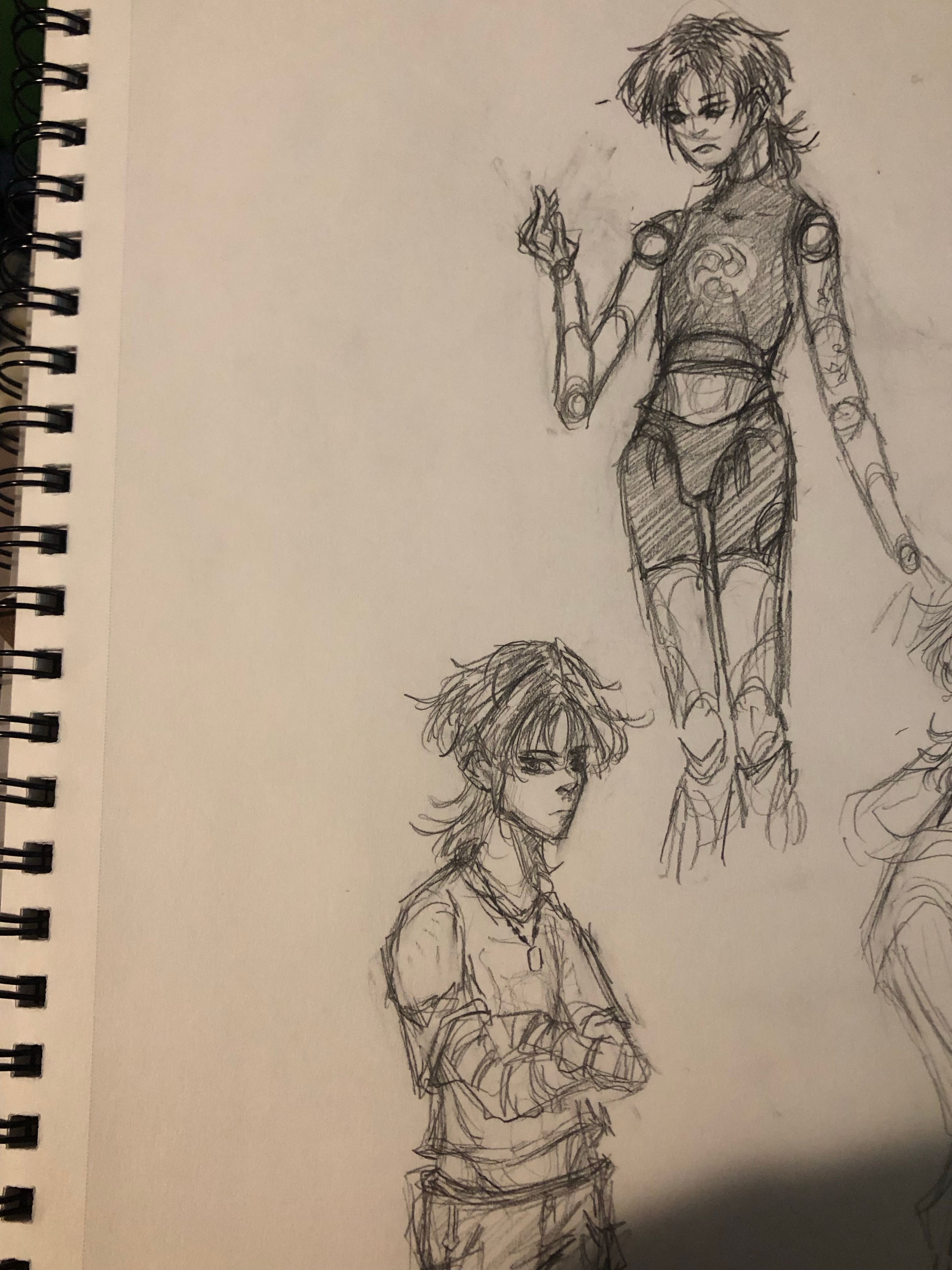 Scaramouche/kunikuzushi? doodles Genshin Impact | HoYoLAB