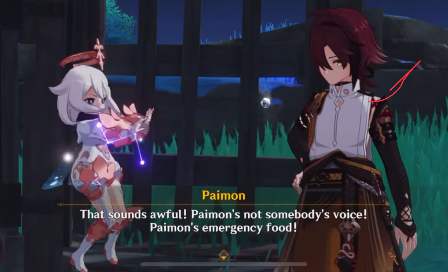 Paimon just admitted she was emergency food 😳 (like if you think it’s ...